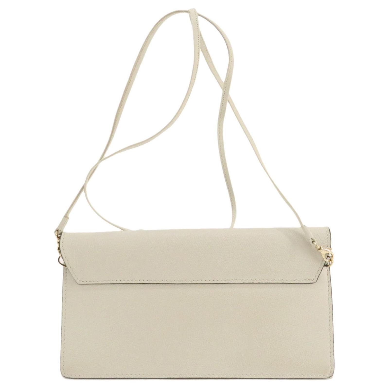 VALEXTRA White Leather ref.1012484 - Joli Closet