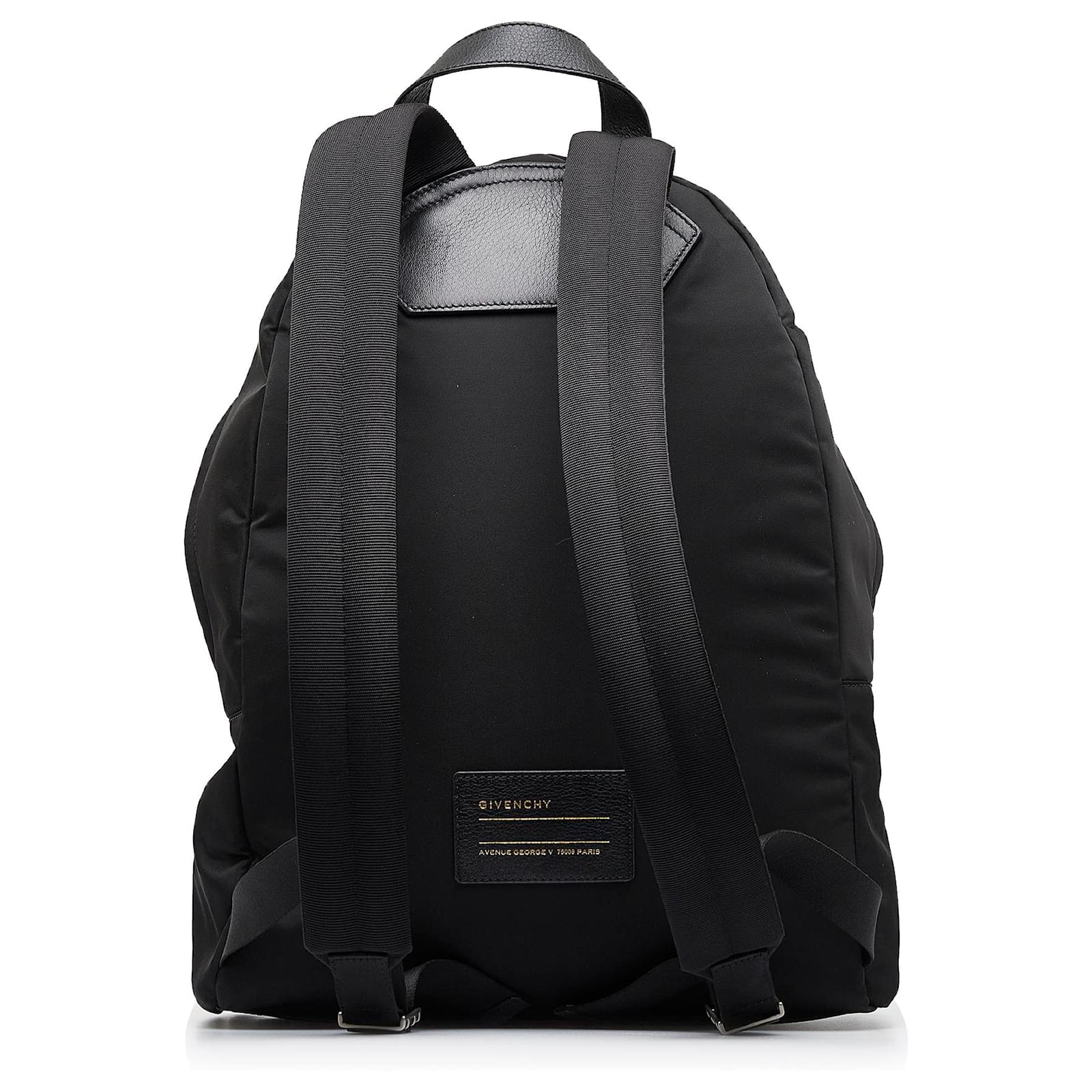 Givenchy Black Lion Backpack Nylon Cloth ref.1018845 - Joli Closet