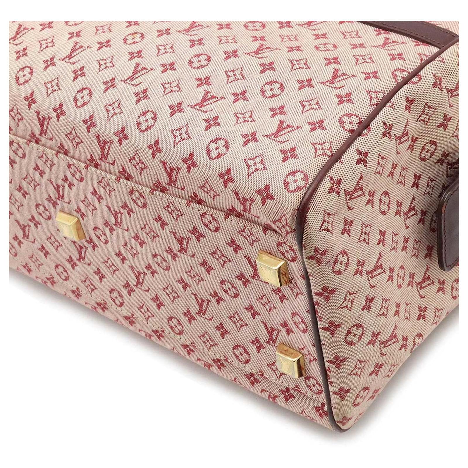 Louis Vuitton Joséphine Pink Cloth ref.1022975 - Joli Closet