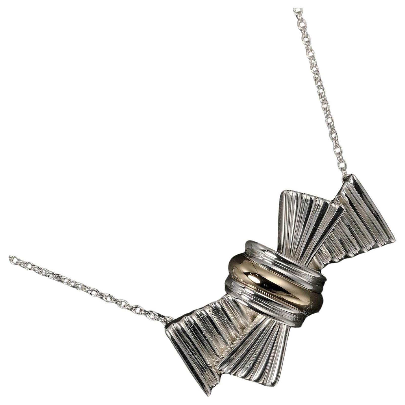 Tiffany & Co Ribbon Silvery Silver ref.1023939 - Joli Closet