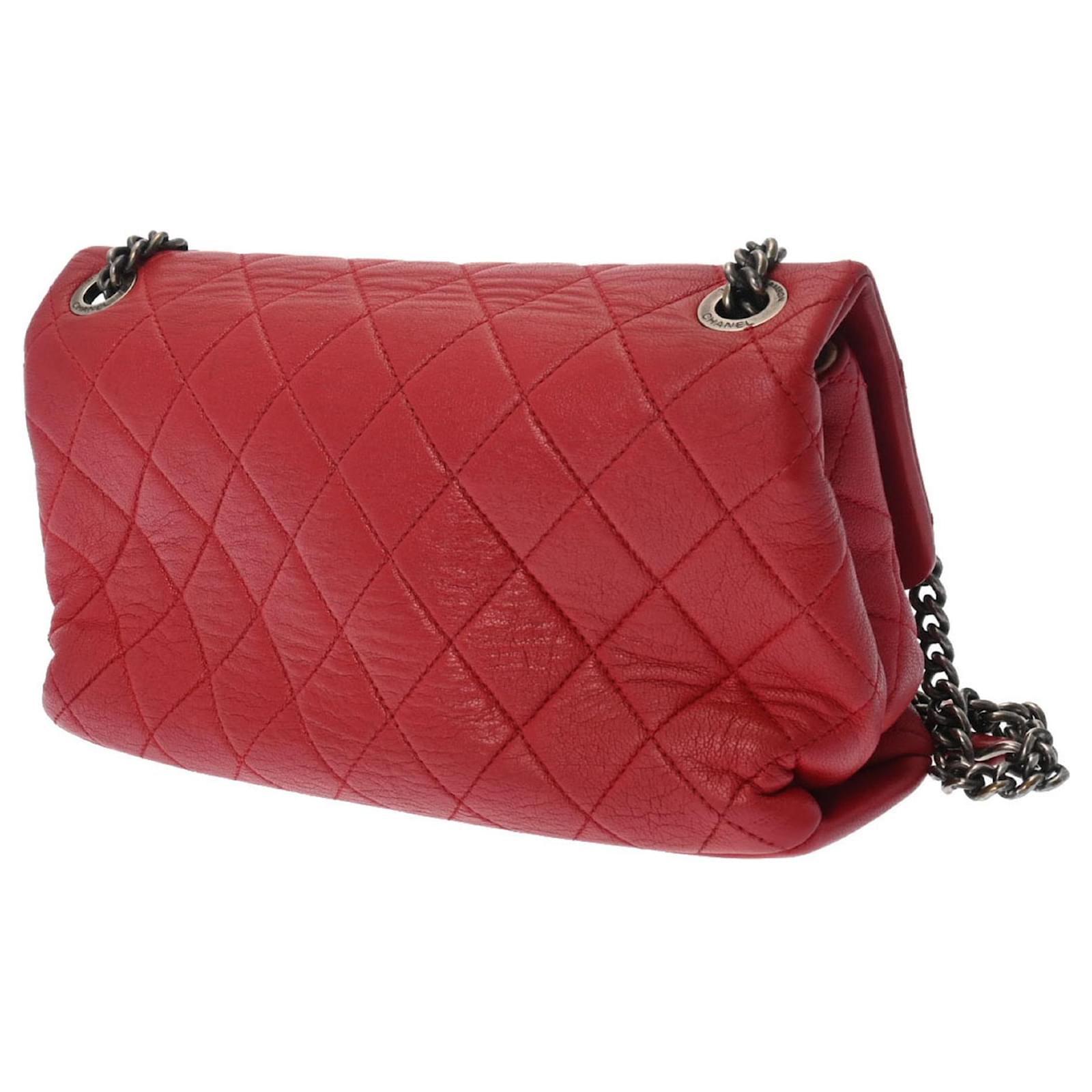 Chanel Timeless Red Leather ref.1027995 - Joli Closet