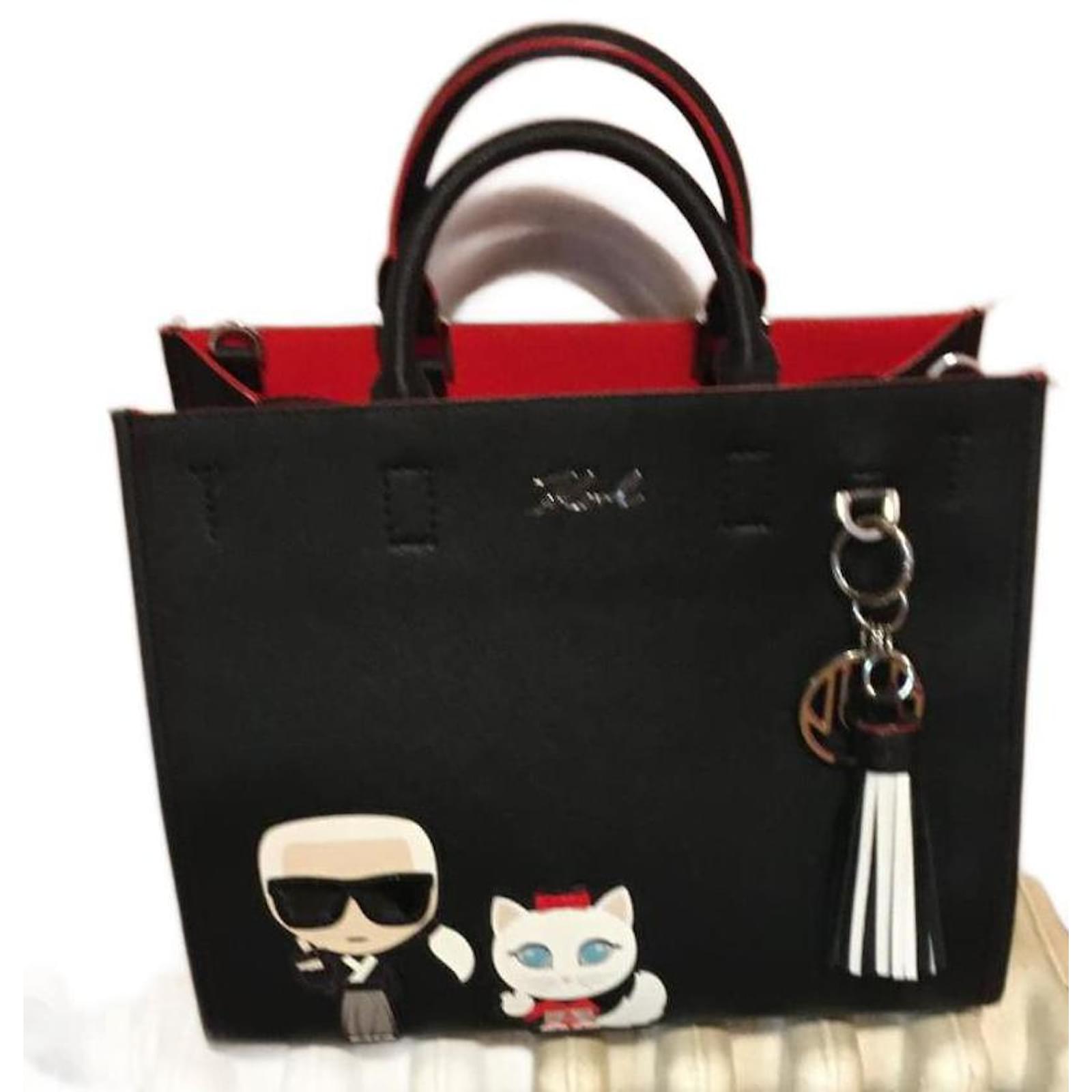 Karl Lagerfeld Handbags Black Synthetic ref.1029361 - Joli Closet