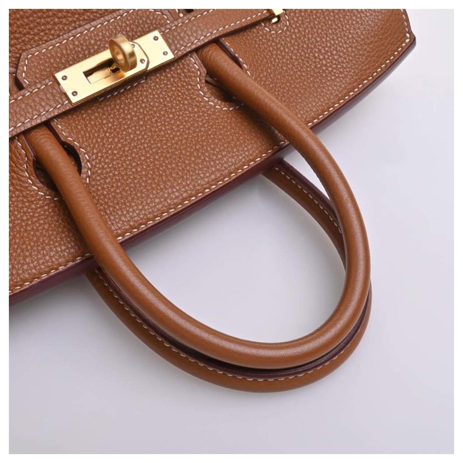 Hermès HERMES BIRKIN 25 Brown Leather ref.1031110 - Joli Closet