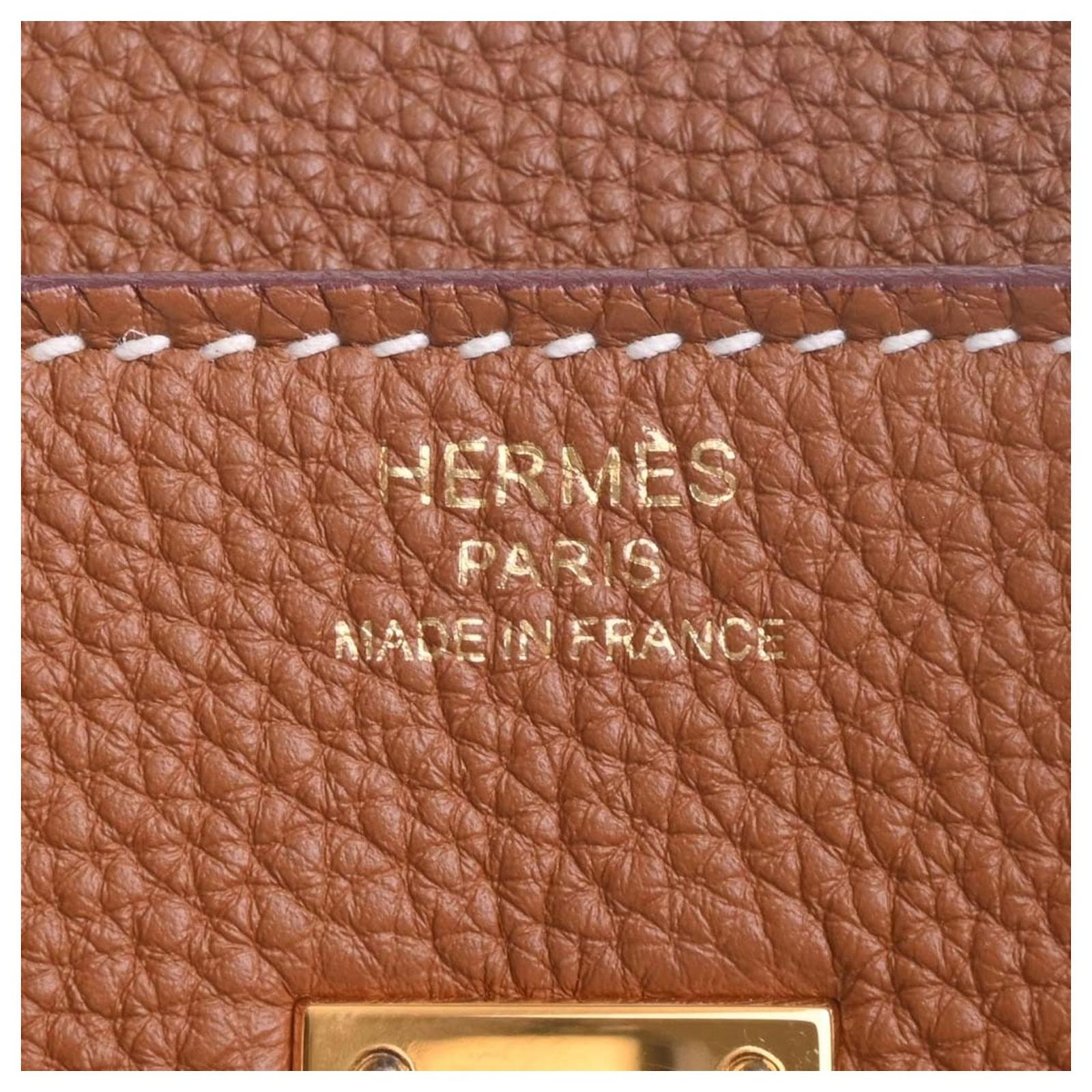 Hermès HERMES BIRKIN 25 Brown Leather ref.1031110 - Joli Closet