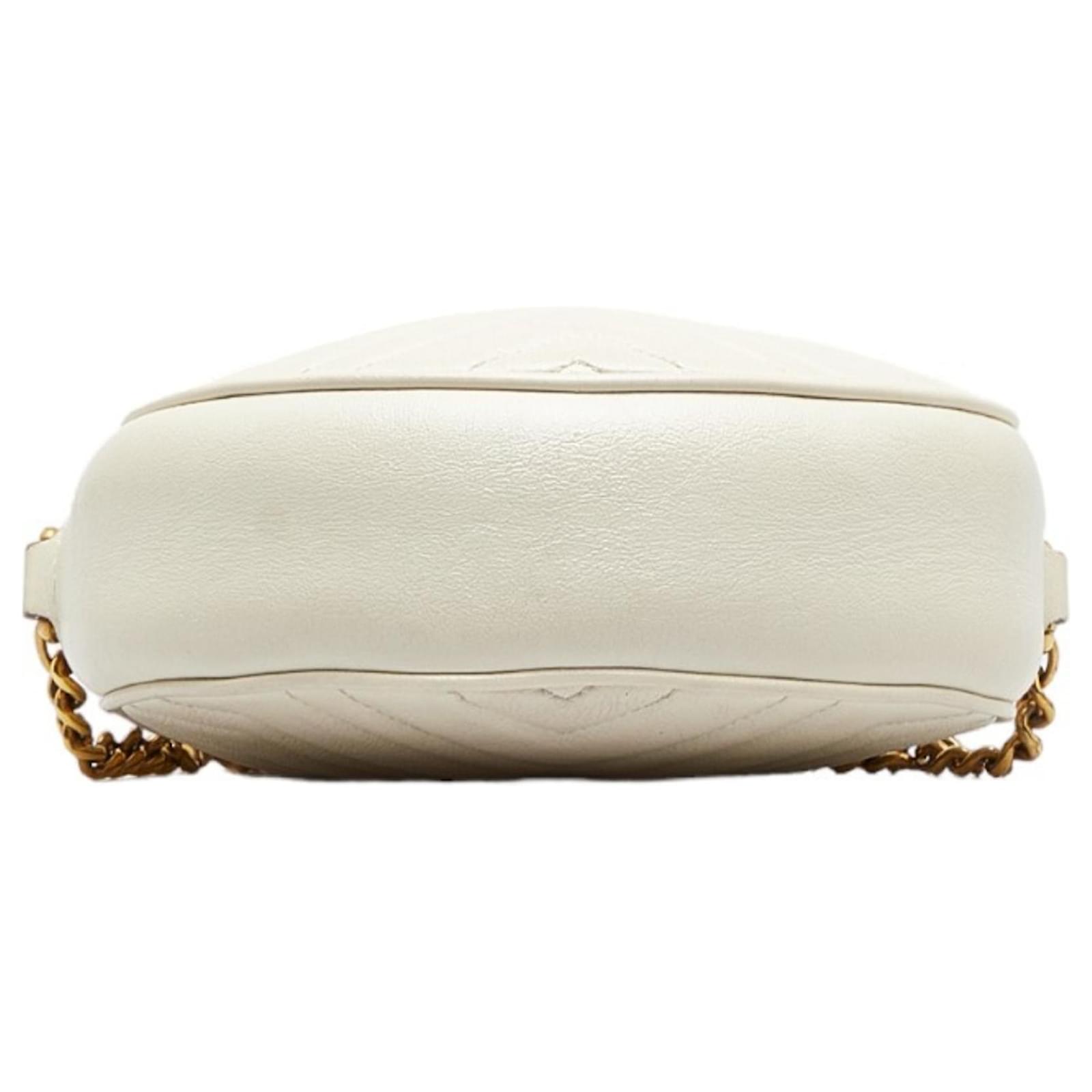 Gucci GG Marmont White Leather ref.1033840 - Joli Closet