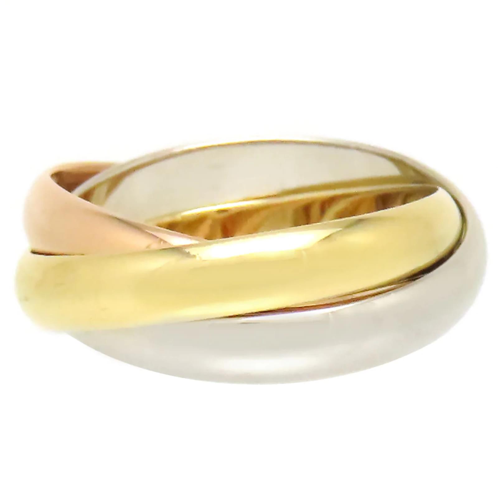 Cartier Bague Trinity Métal Or Doré ref.1038181 - Joli Closet
