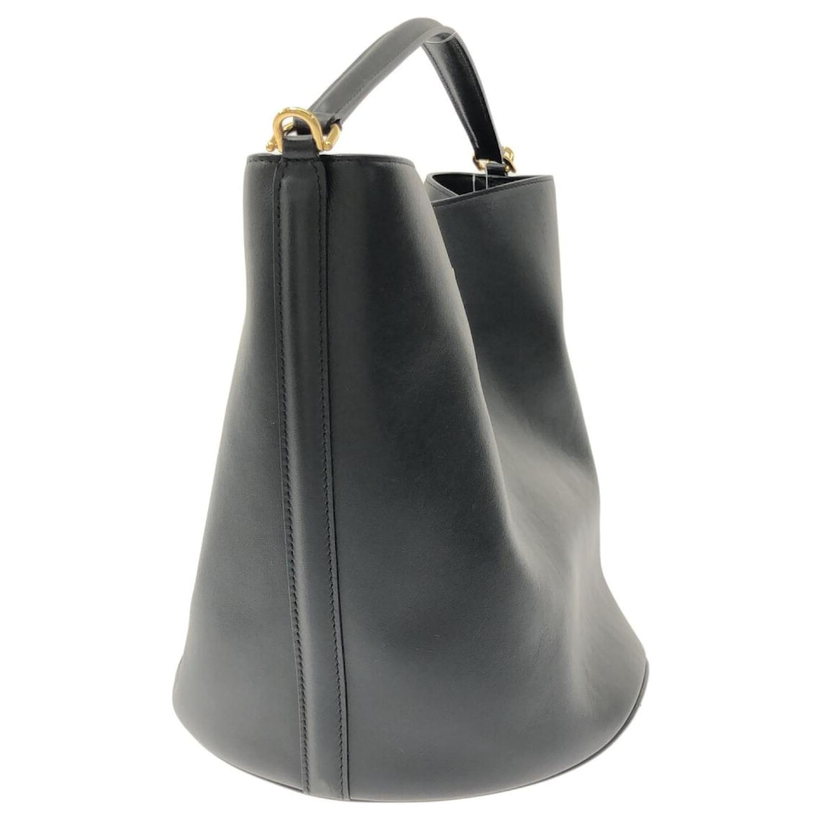 Céline Bucket 16 Black Leather ref.1038567 - Joli Closet