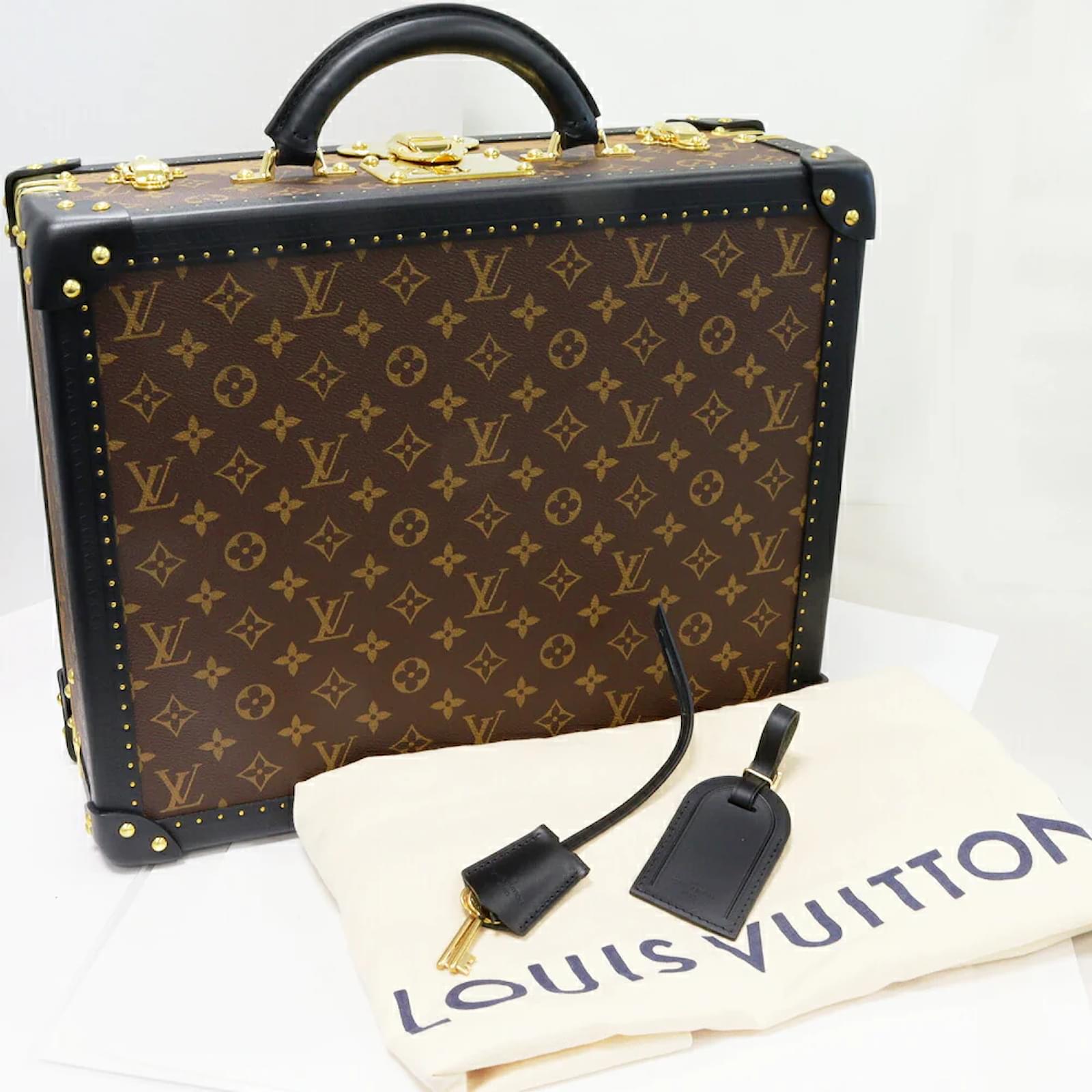 Louis Vuitton Monogram Reverse Cotteville 40 M20085 Brown Cloth ref ...