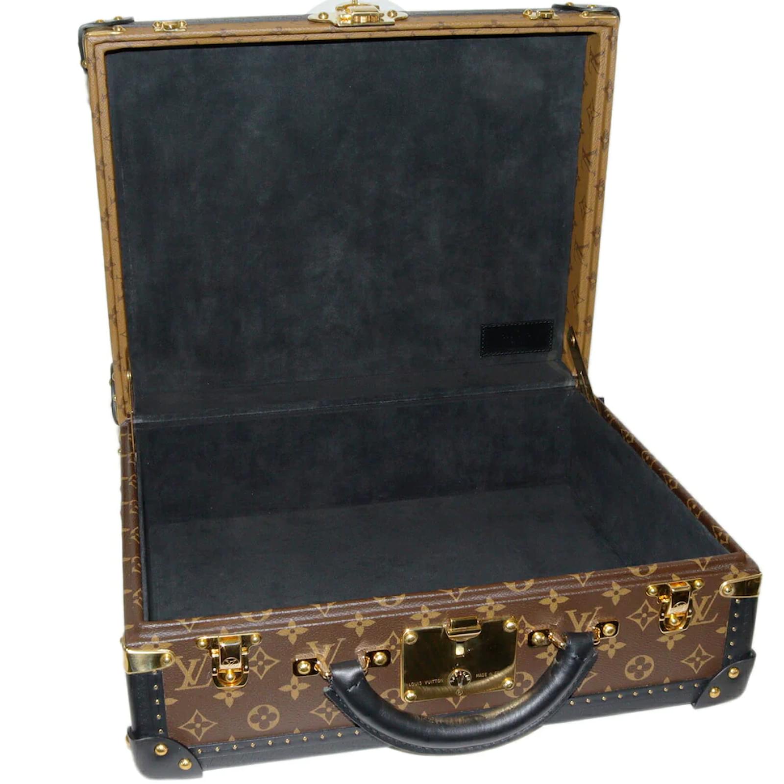 Louis Vuitton Monogram Reverse Cotteville 40 M20085 Brown Cloth ref ...