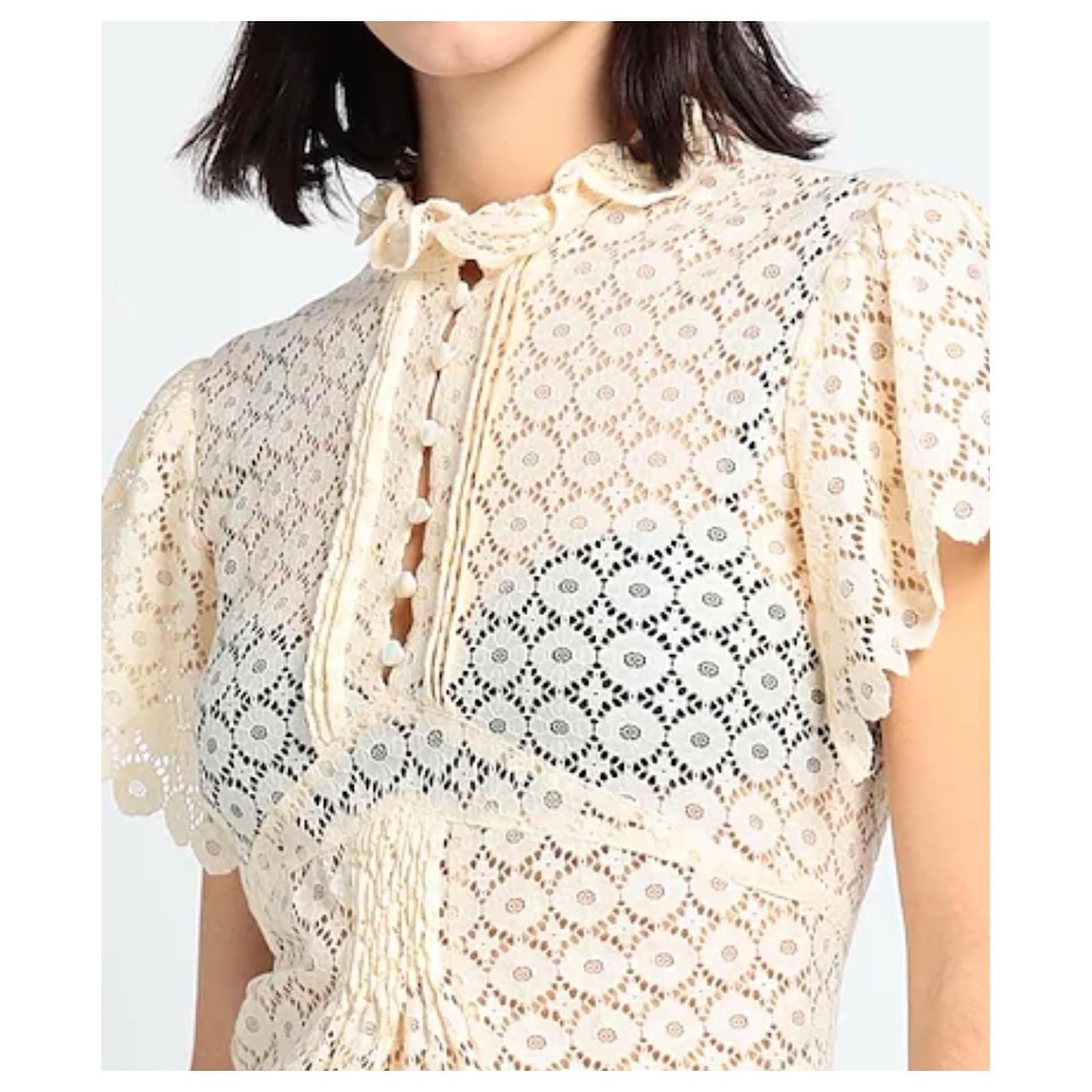 Paco Rabanne Tops Yellow Polyamide ref.1044689 - Joli Closet