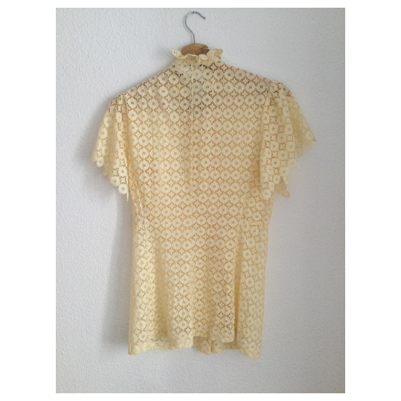 Paco Rabanne Tops Yellow Polyamide ref.1044689 - Joli Closet