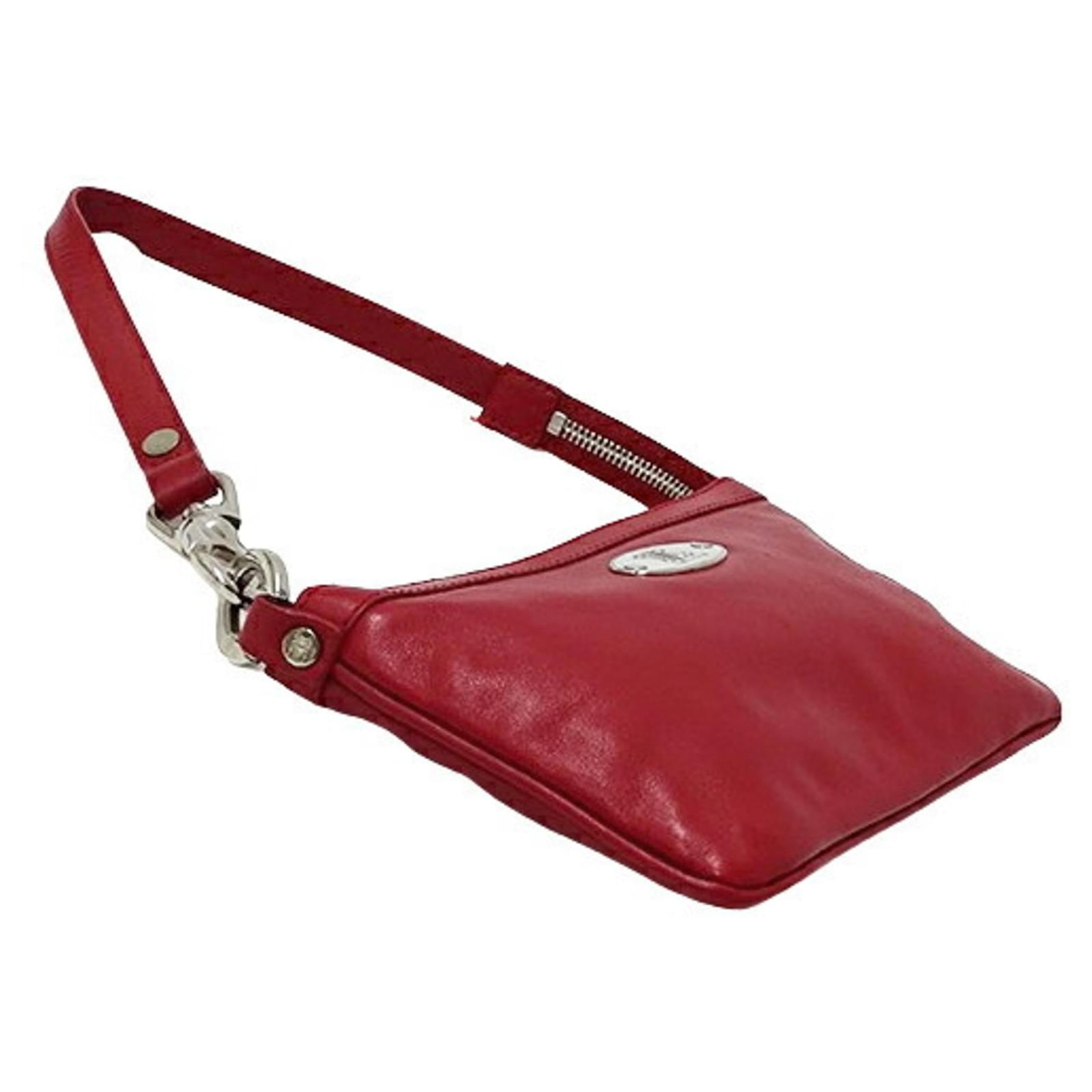 Céline Celine Red Leather ref.1046495 - Joli Closet