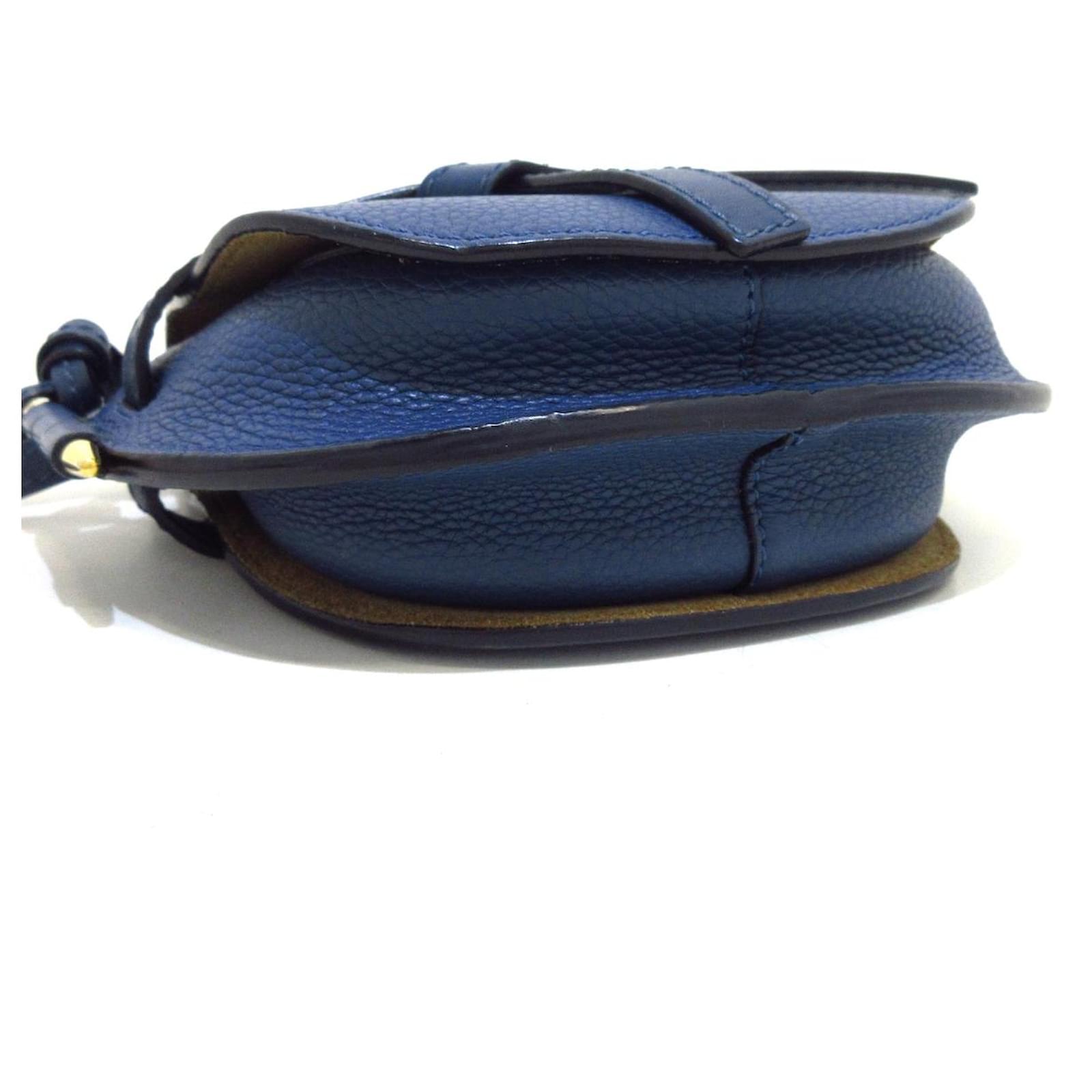 Loewe Gate Navy blue Leather ref.1048141 - Joli Closet