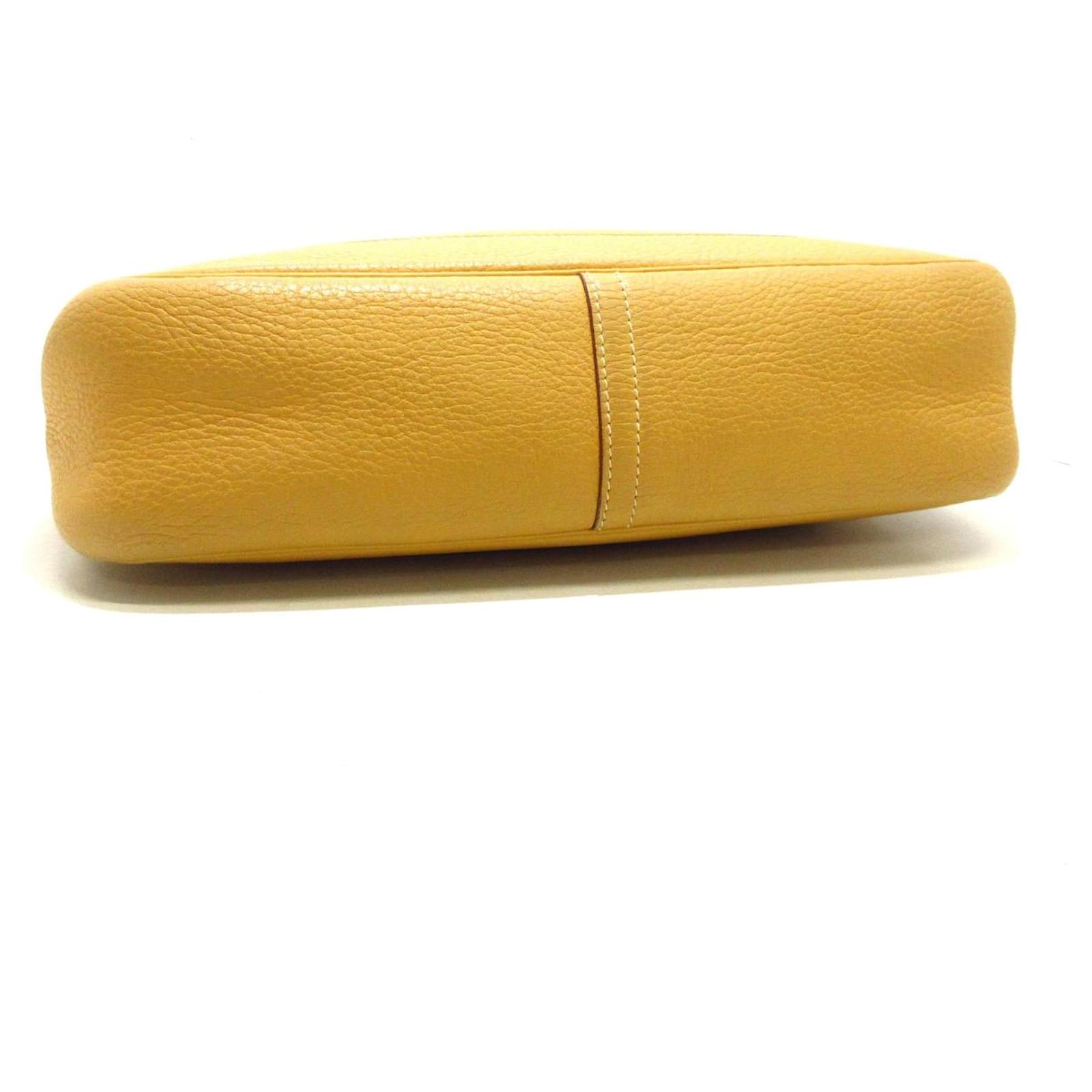 Hermès Trim Yellow Leather ref.1048238 - Joli Closet