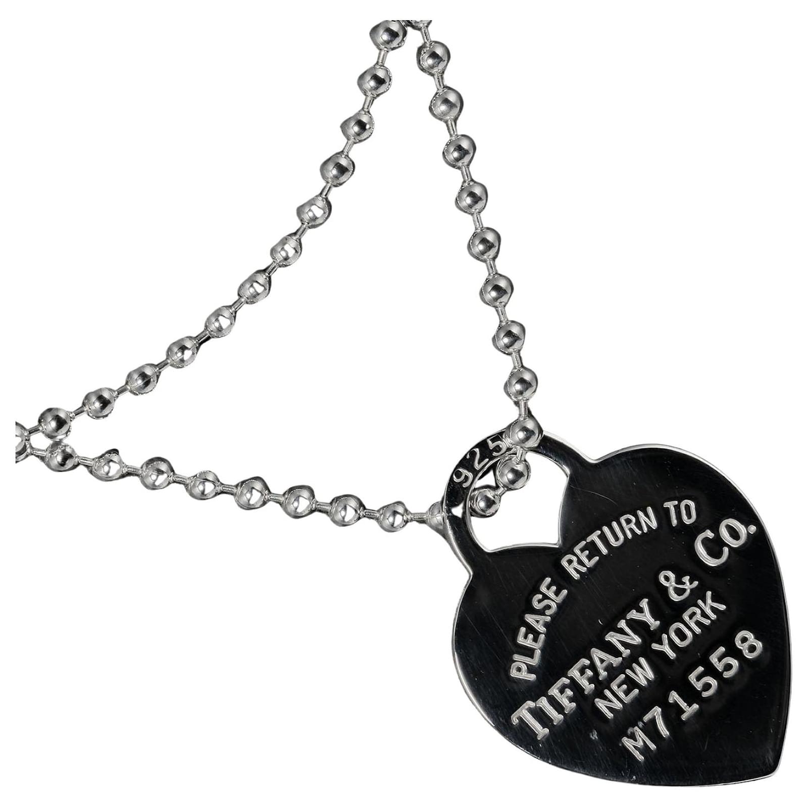 Tiffany & Co Return to Heart Tag Silvery Silver ref.1048559 - Joli Closet