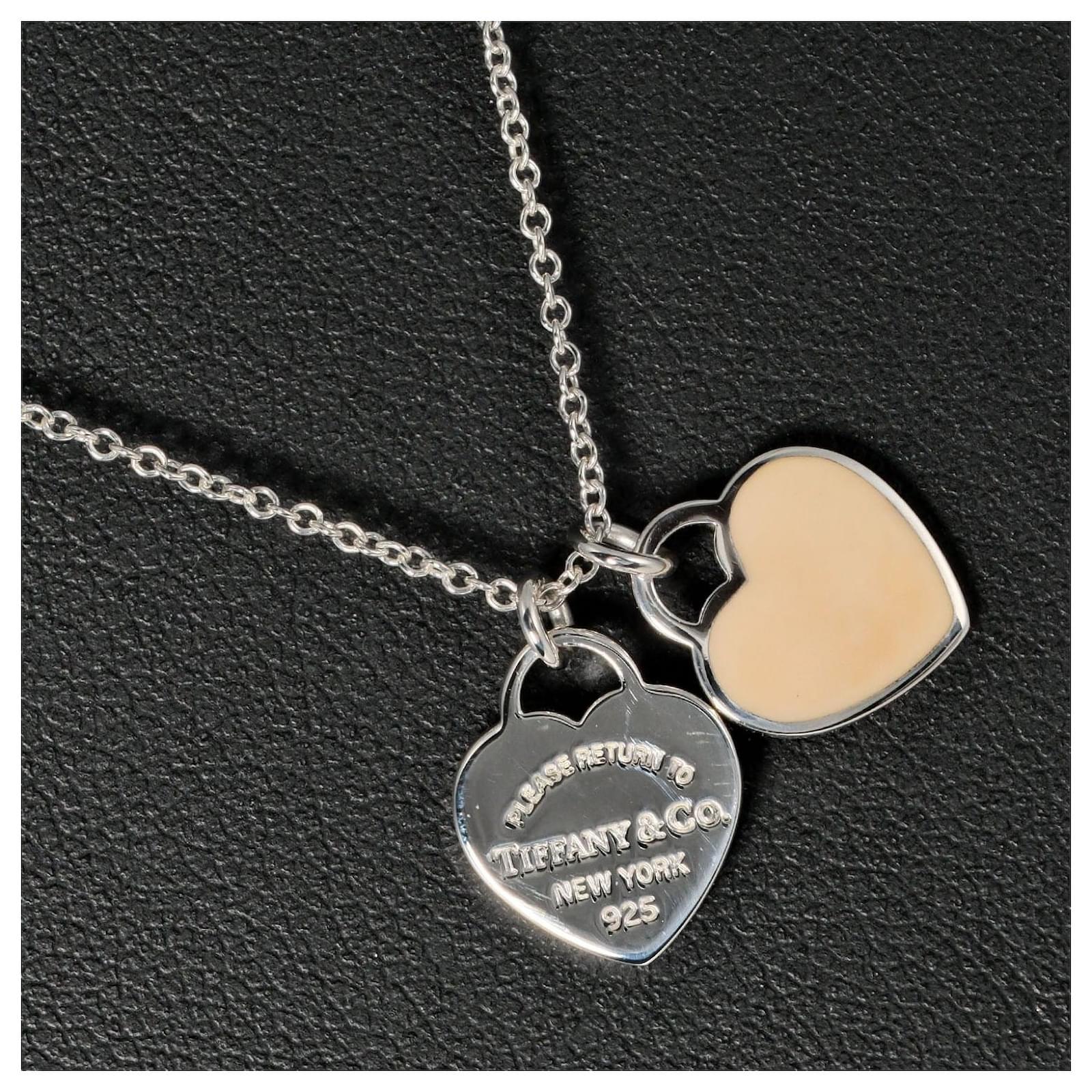 Tiffany & Co Return to Heart Tag Silvery Silver ref.1049532 - Joli Closet