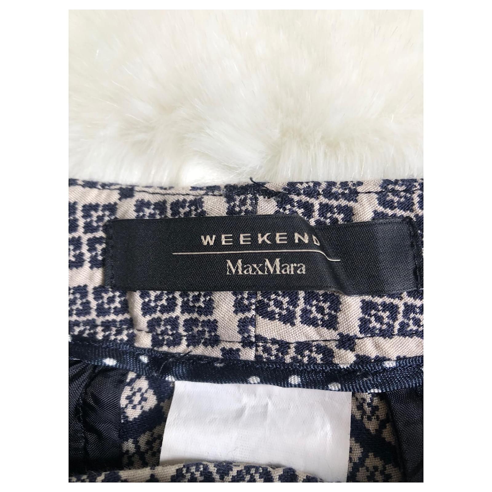 Weekend Max Mara capri Eggshell Cotton ref.1050067 - Joli Closet