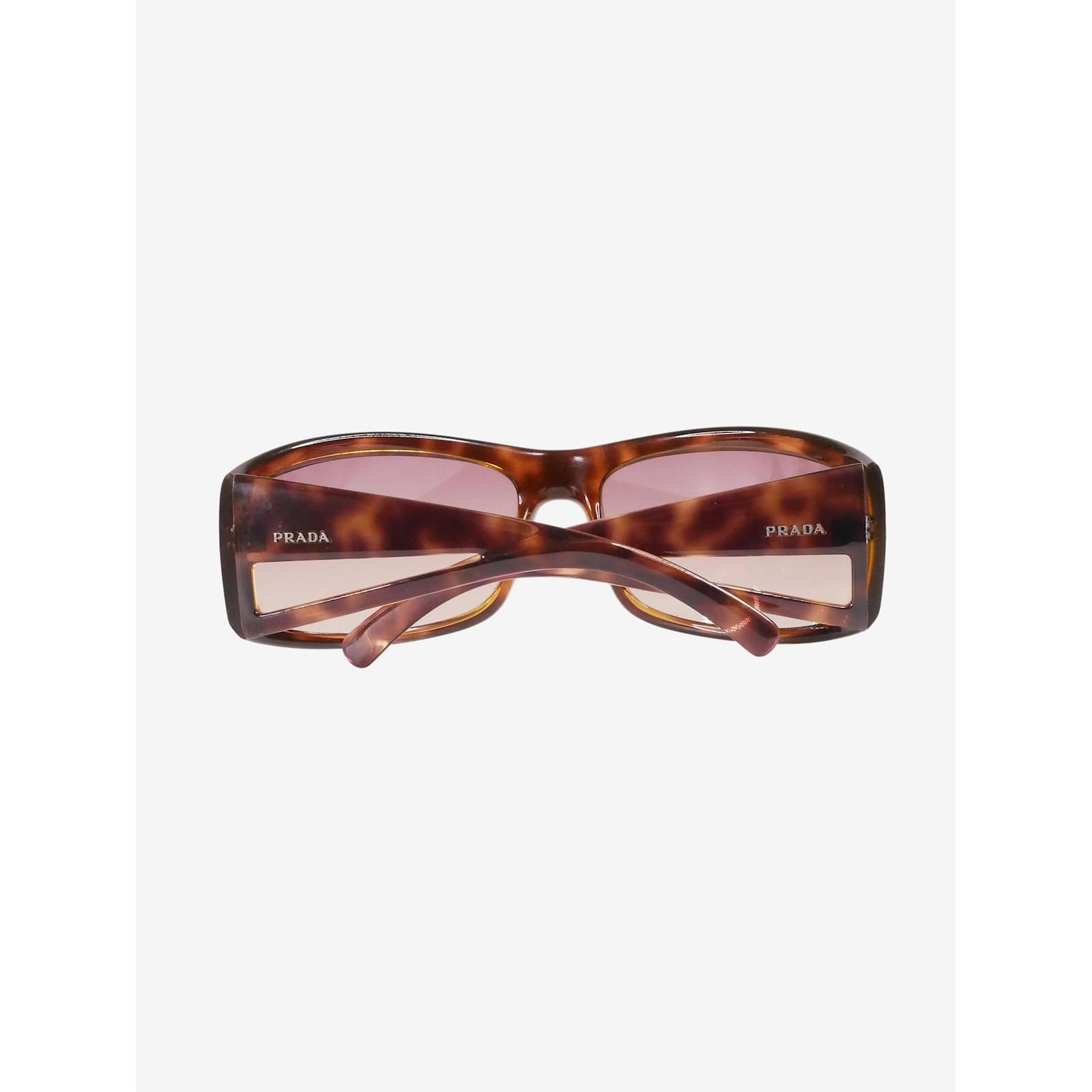 Prada Brown wide tortoise shell sunglasses ref.1051487 - Joli Closet