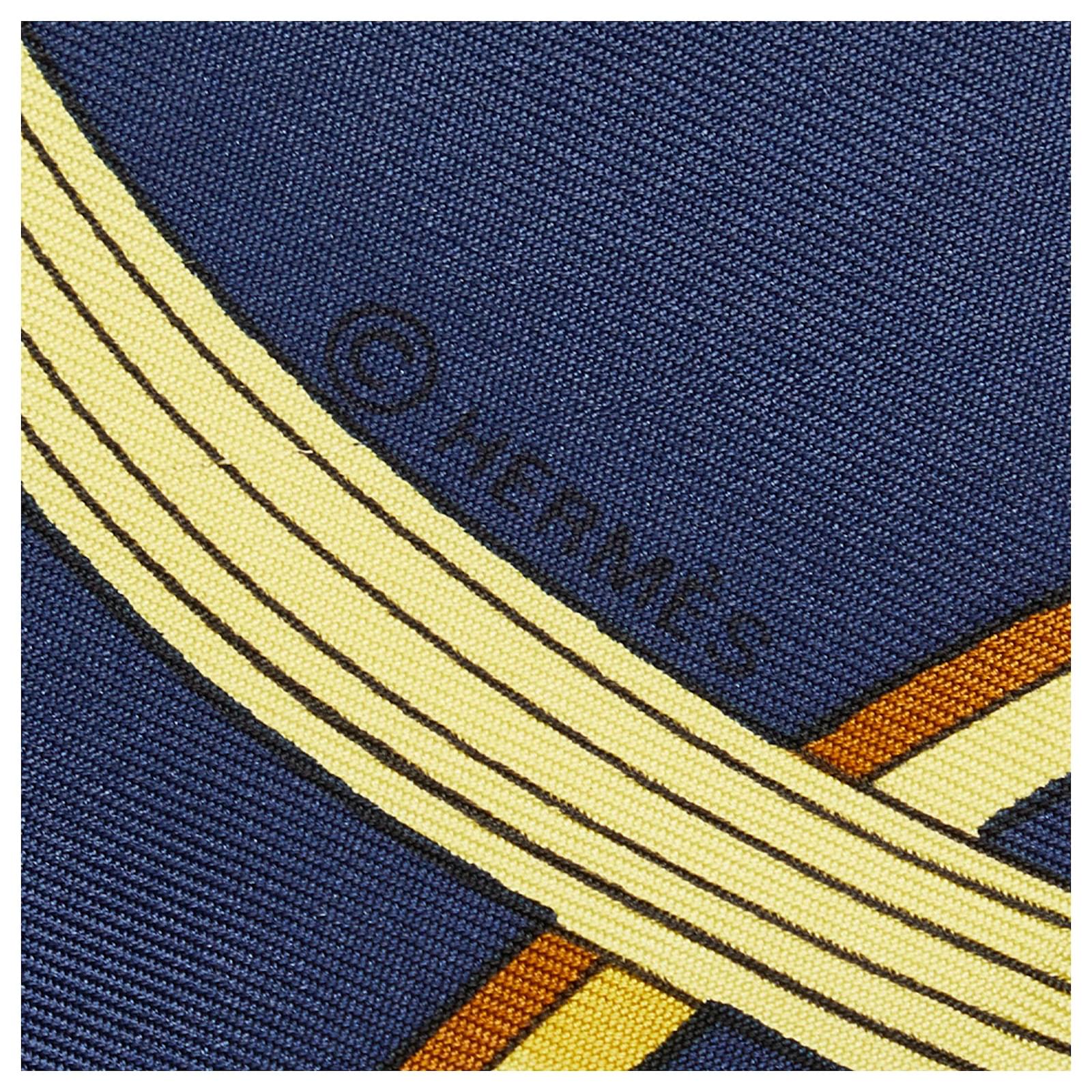 Hermès Hermes Blue Springs Silk Scarf Cloth ref.1056146 - Joli Closet