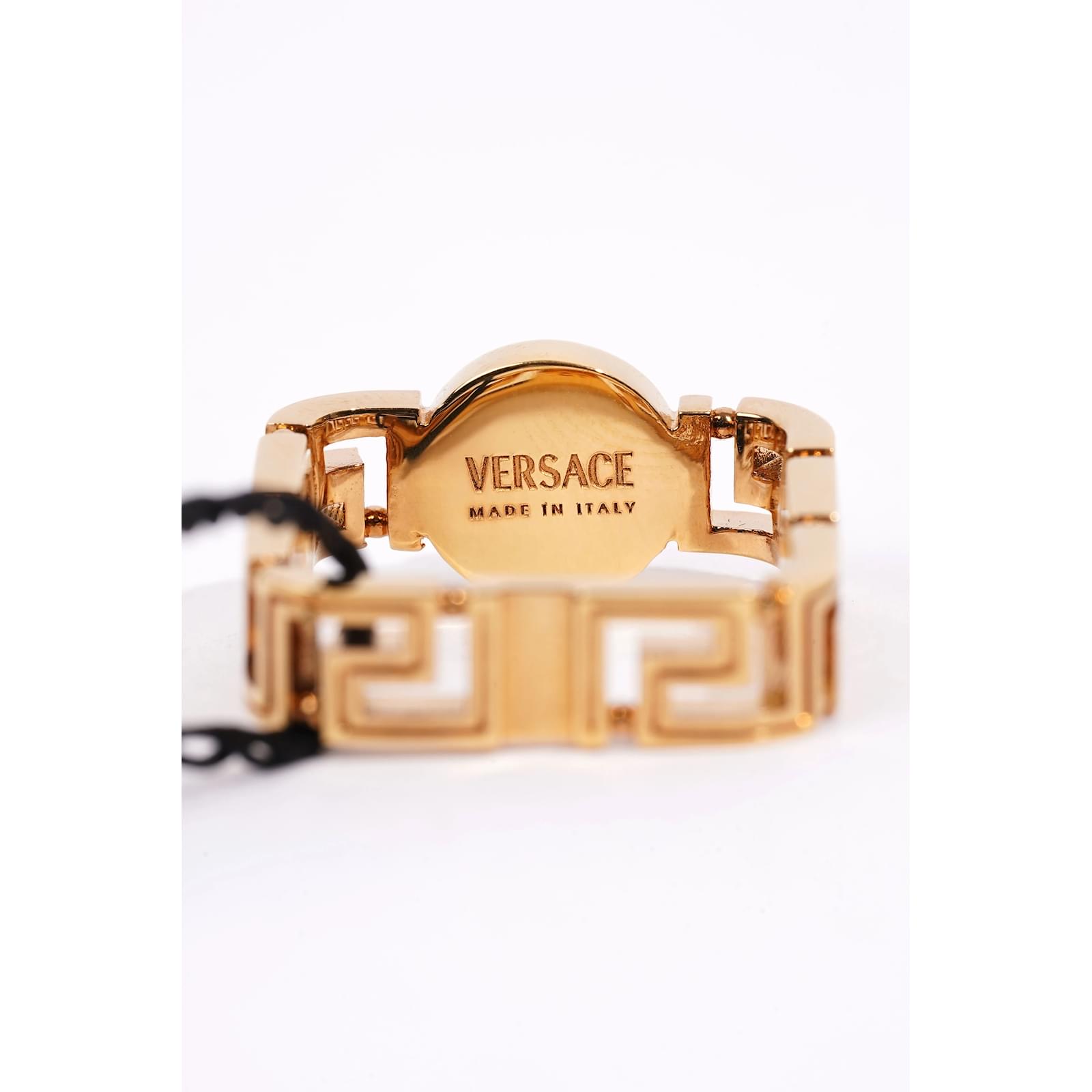 Versace Versace Gold Medusa Greca Square Ring 15 Gold 15 Golden Yellow ...