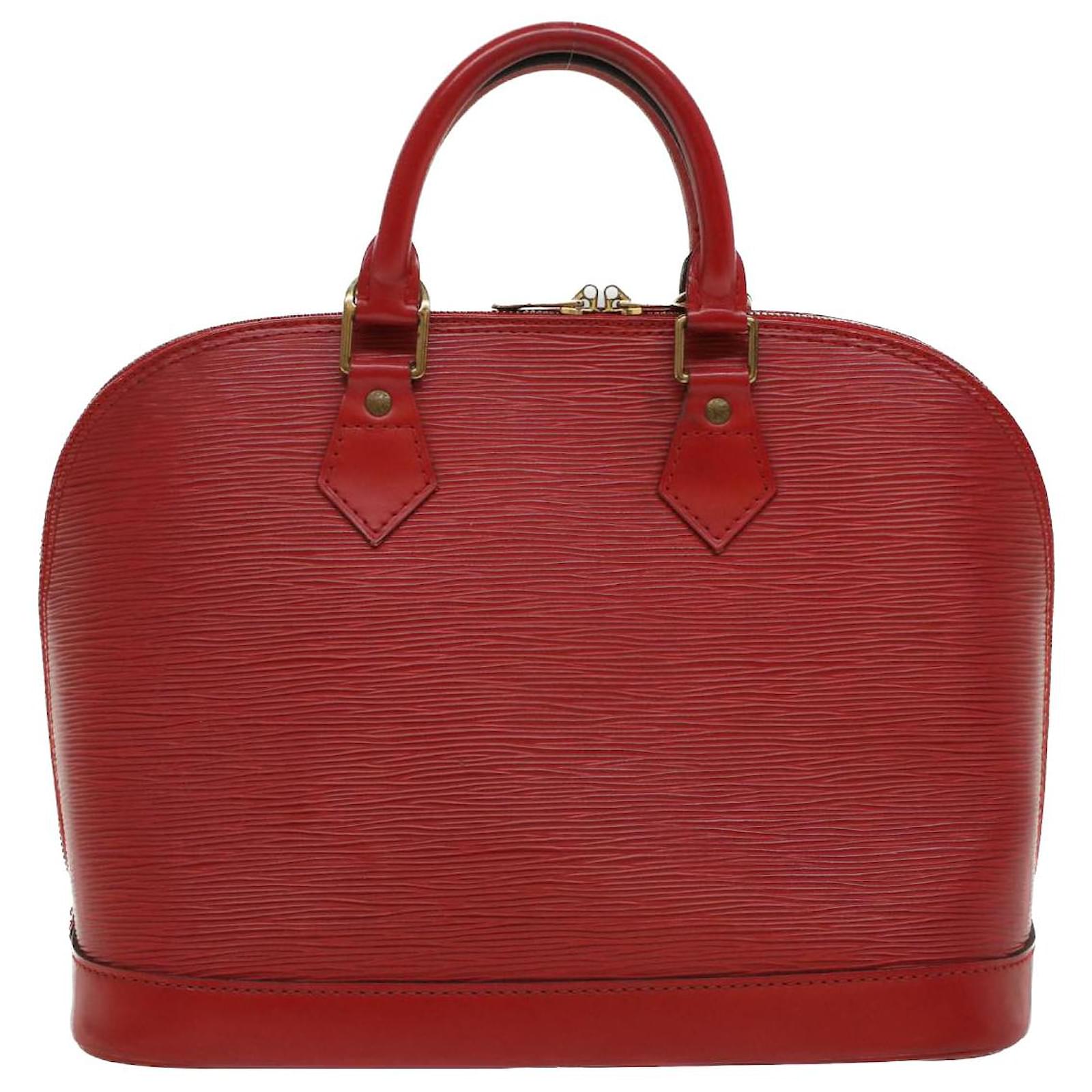 Louis Vuitton Alma Red Leather ref.1062484 - Joli Closet