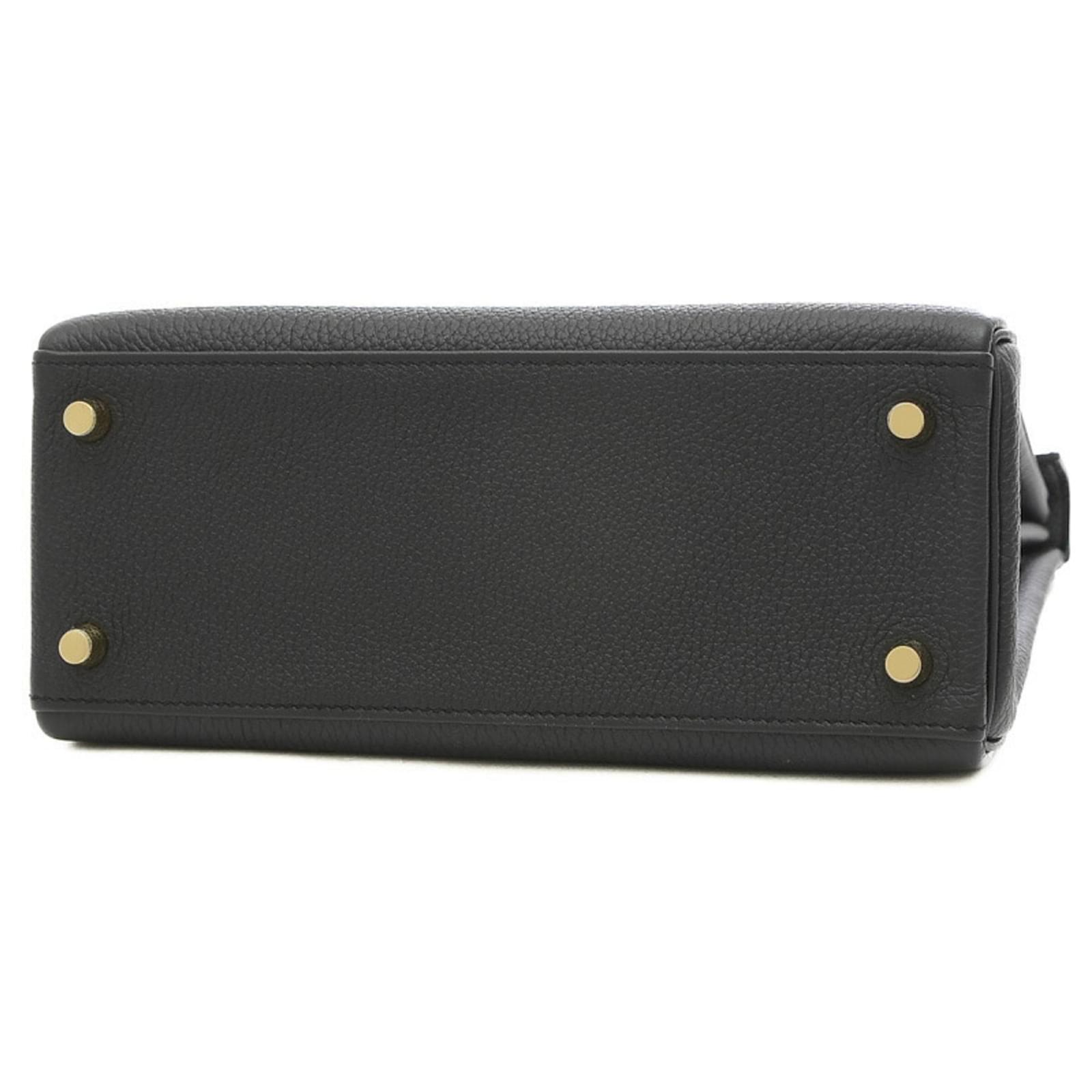 Hermès hermes kelly 25 Black Leather ref.1063098 - Joli Closet