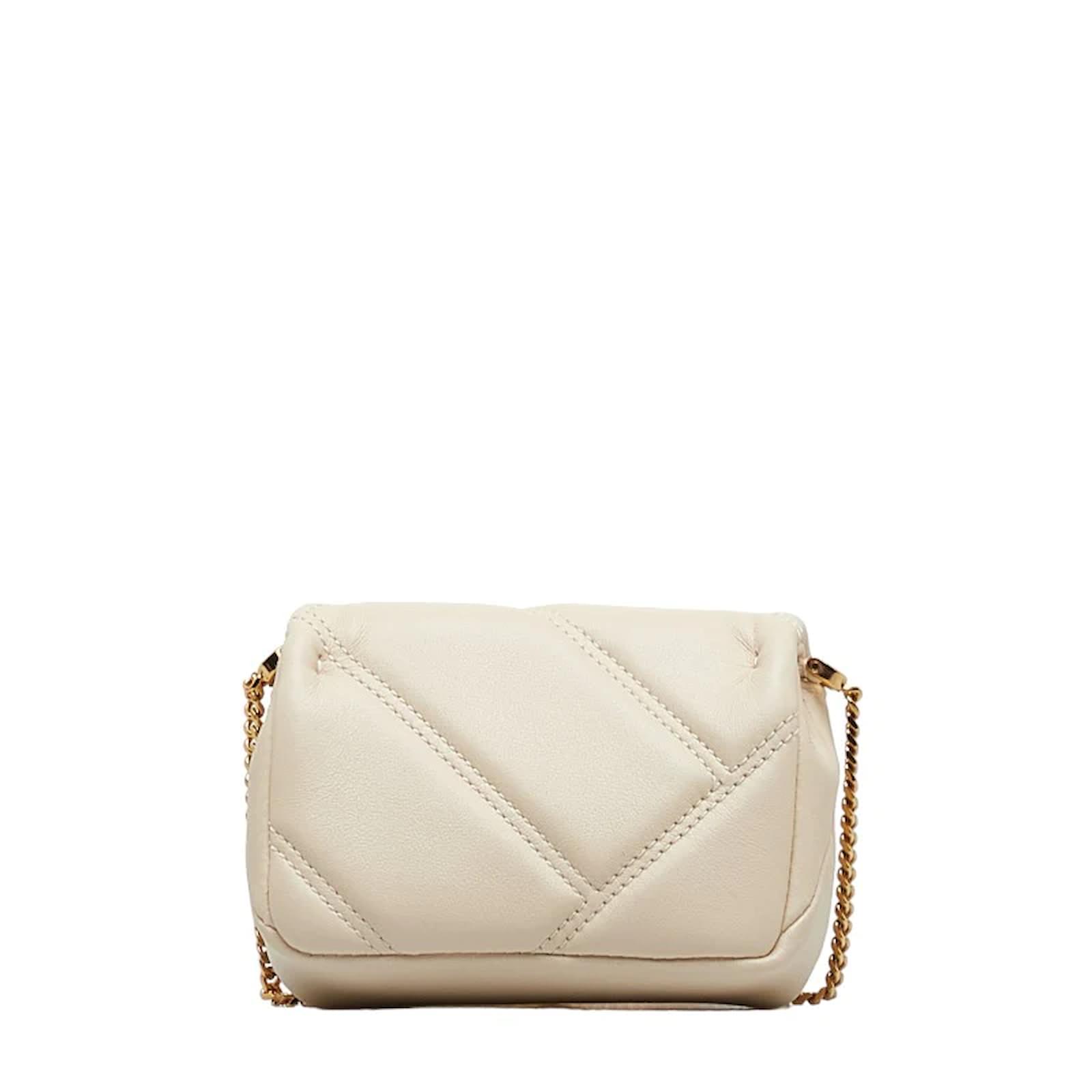 Bulgari Serpenti Cabochon Micro Bag 291718 White Leather Pony-style ...
