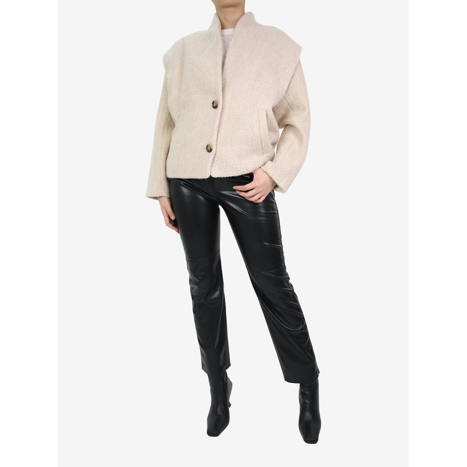 Isabel Marant Etoile Pink Drogo wool jacket - size UK 6 ref.1069558 ...