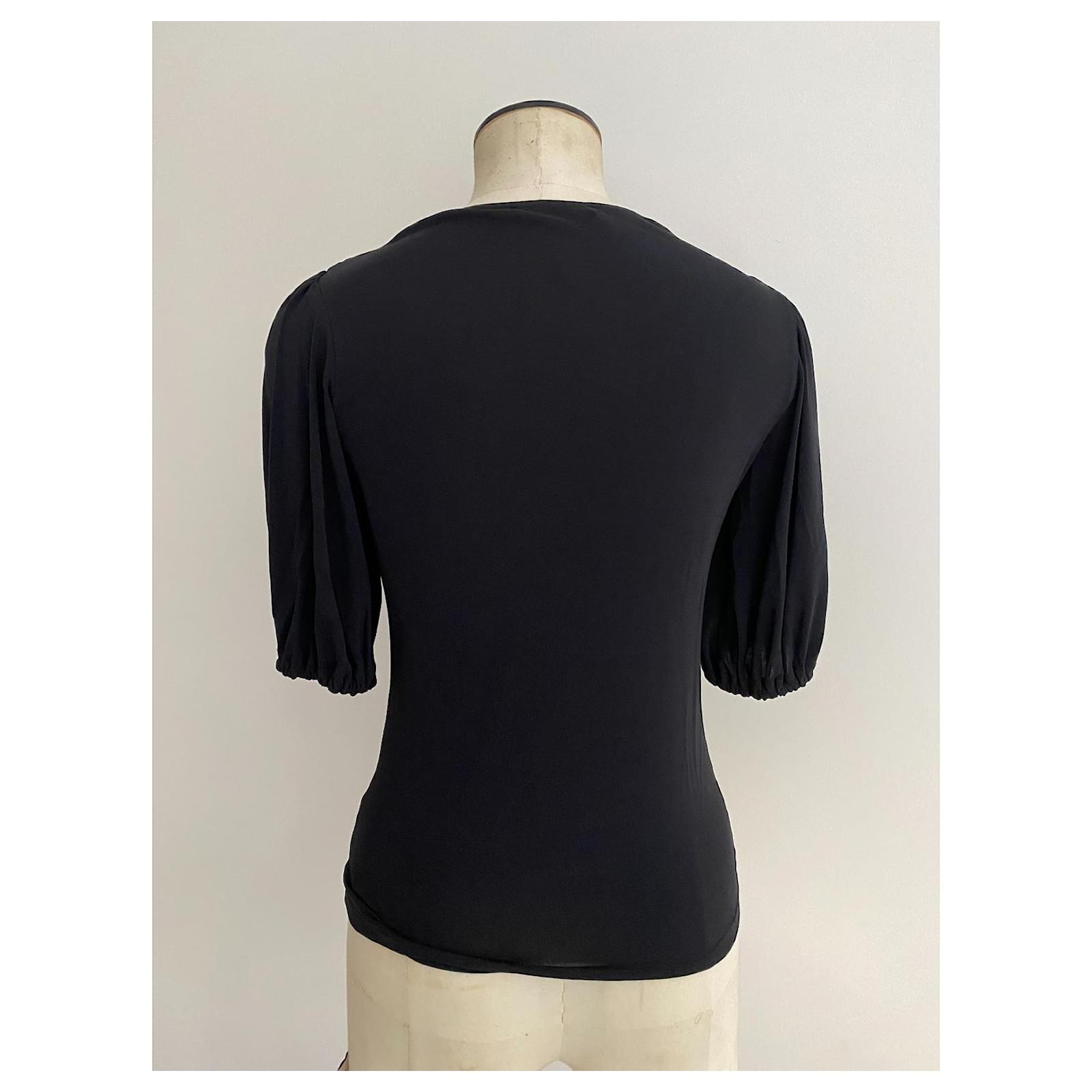 Vintage ROCCOBAROCCO Top Black Cotton ref.1070458 - Joli Closet