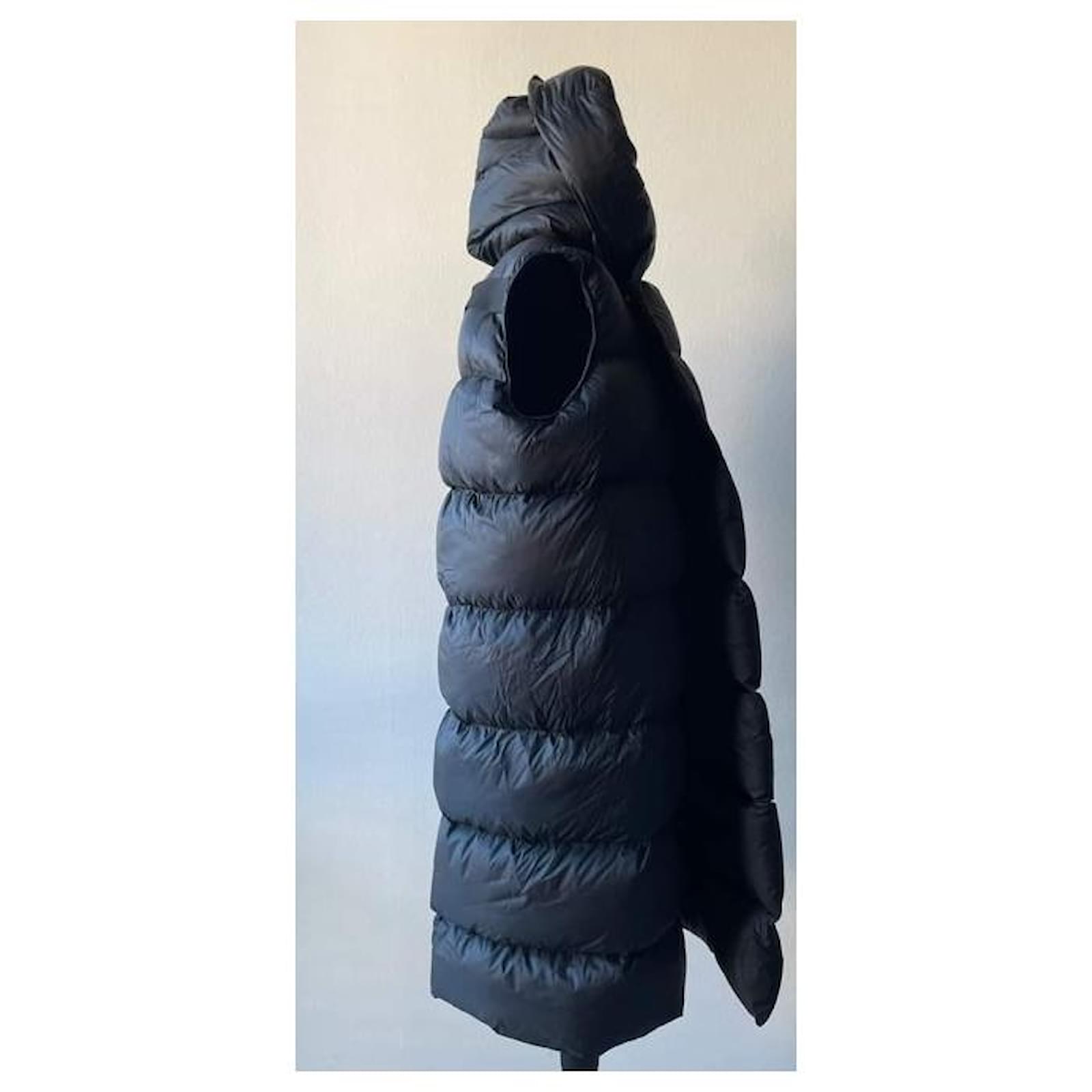 Rick Owens Rick OWEN down puffer coat Black Polyamide ref.1070519 ...