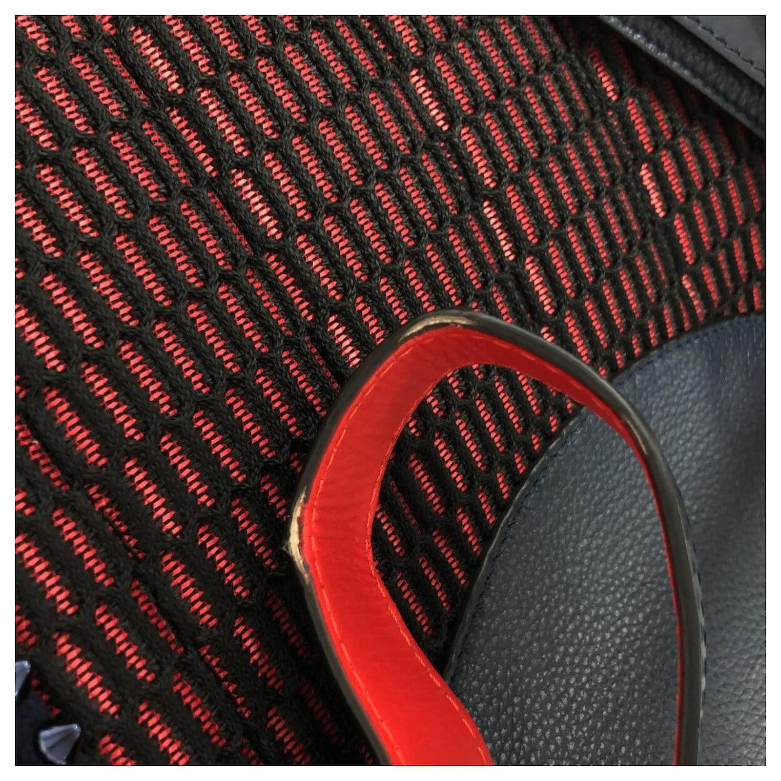 Christian Louboutin Explorafunk Navy blue Leather ref.1071104 - Joli Closet