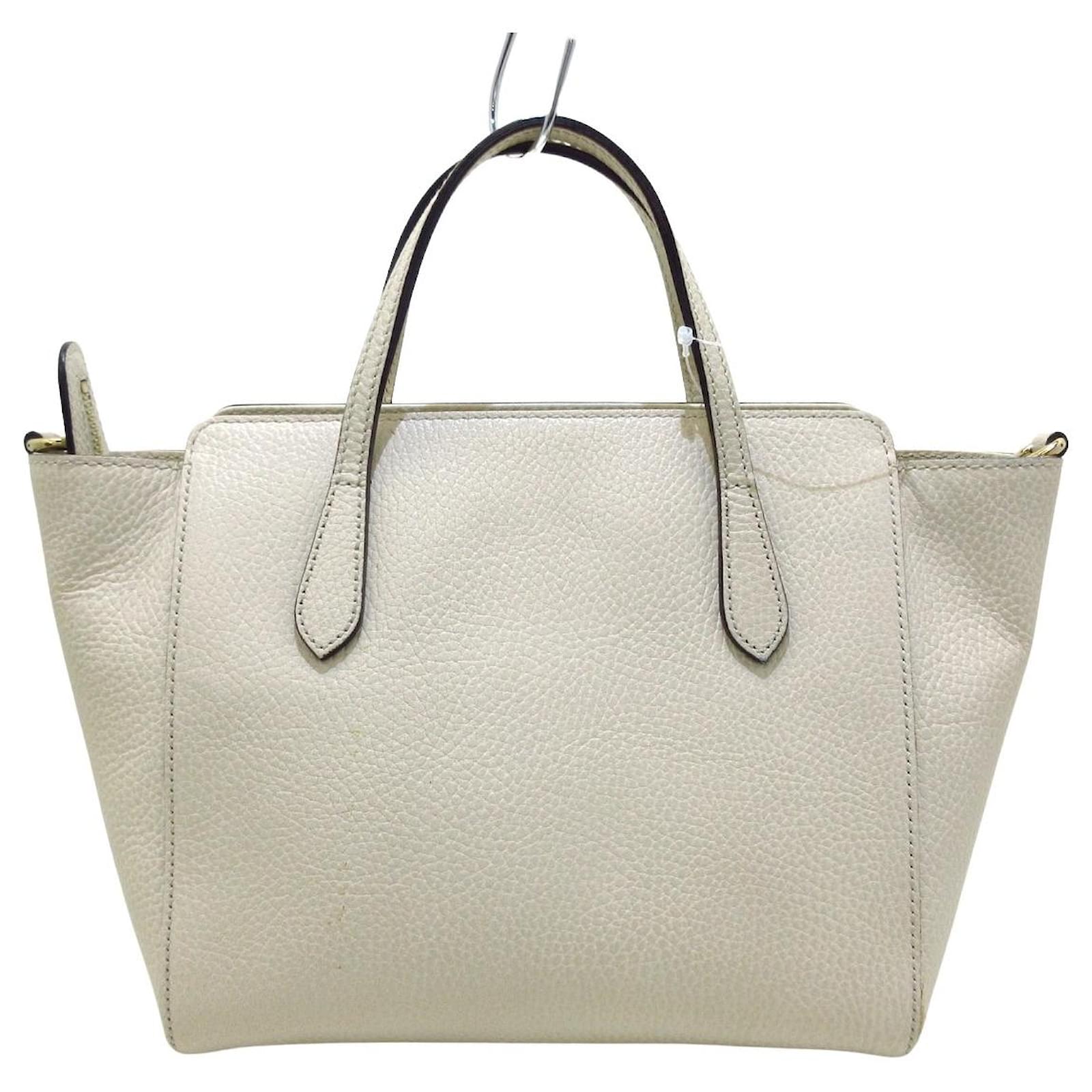 Gucci Swing White Leather ref.1076080 - Joli Closet
