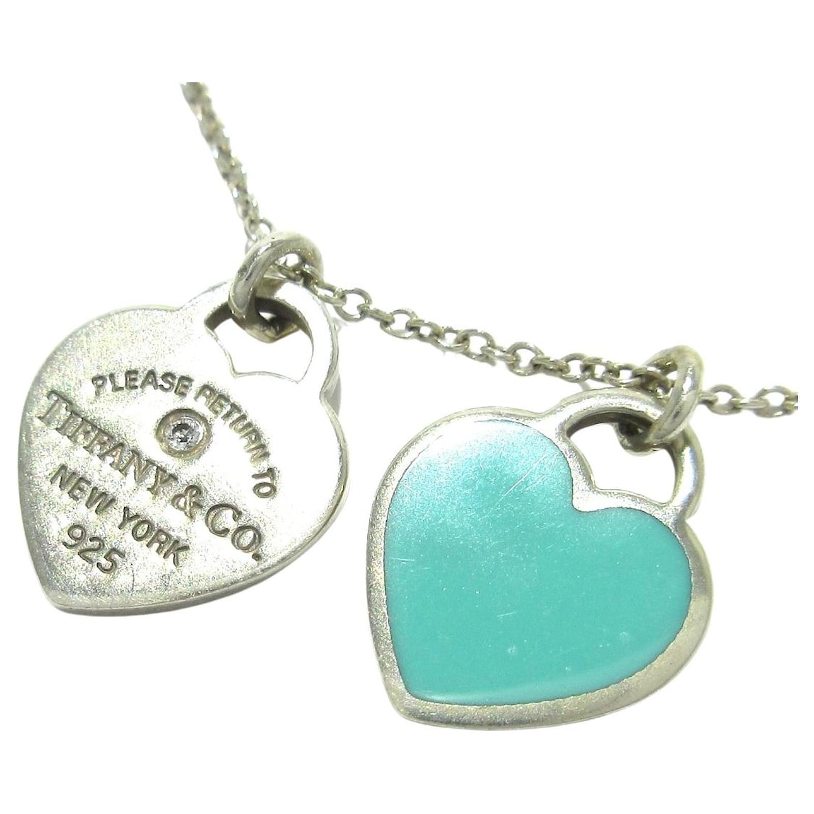 Tiffany & Co Return to Heart Tag Silvery Silver ref.1079085 - Joli Closet