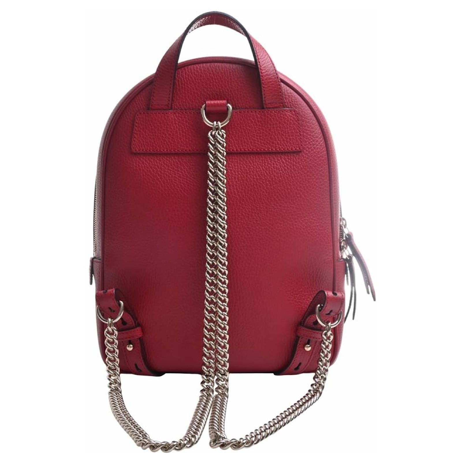 Gucci Soho Red Leather ref.1080988 - Joli Closet