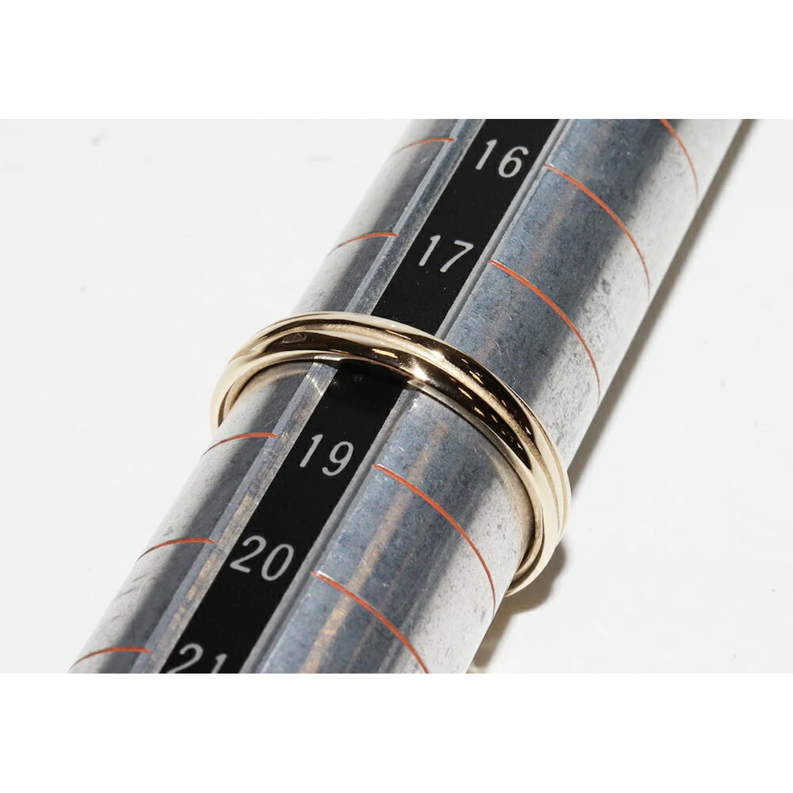 Louis Vuitton 18K Epi Alliance Ring Golden Metal Gold ref.1081727 ...