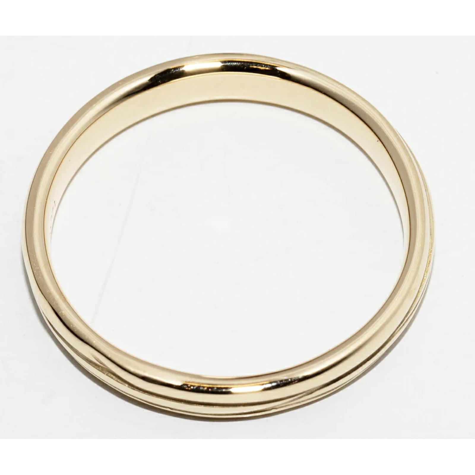 Louis Vuitton 18K Epi Alliance Ring Golden Metal Gold ref.1081727 ...