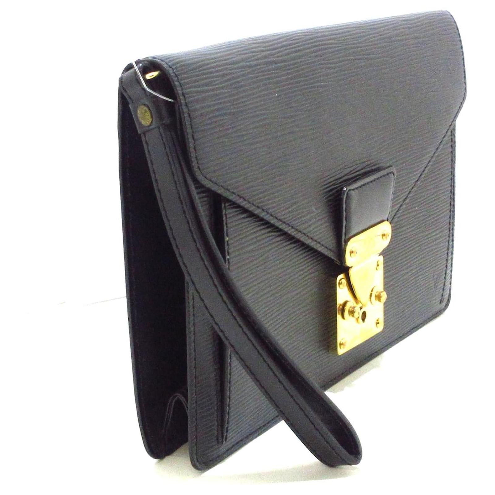 Louis Vuitton Sellier Black Leather ref.1083633 - Joli Closet