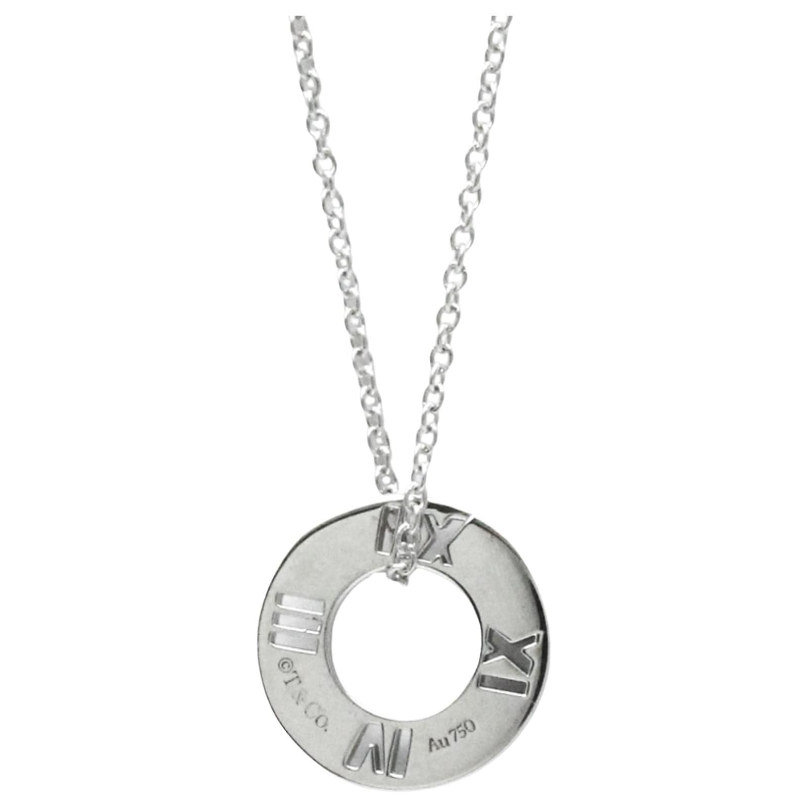 Tiffany & Co Atlas Silvery White gold ref.1092362 - Joli Closet