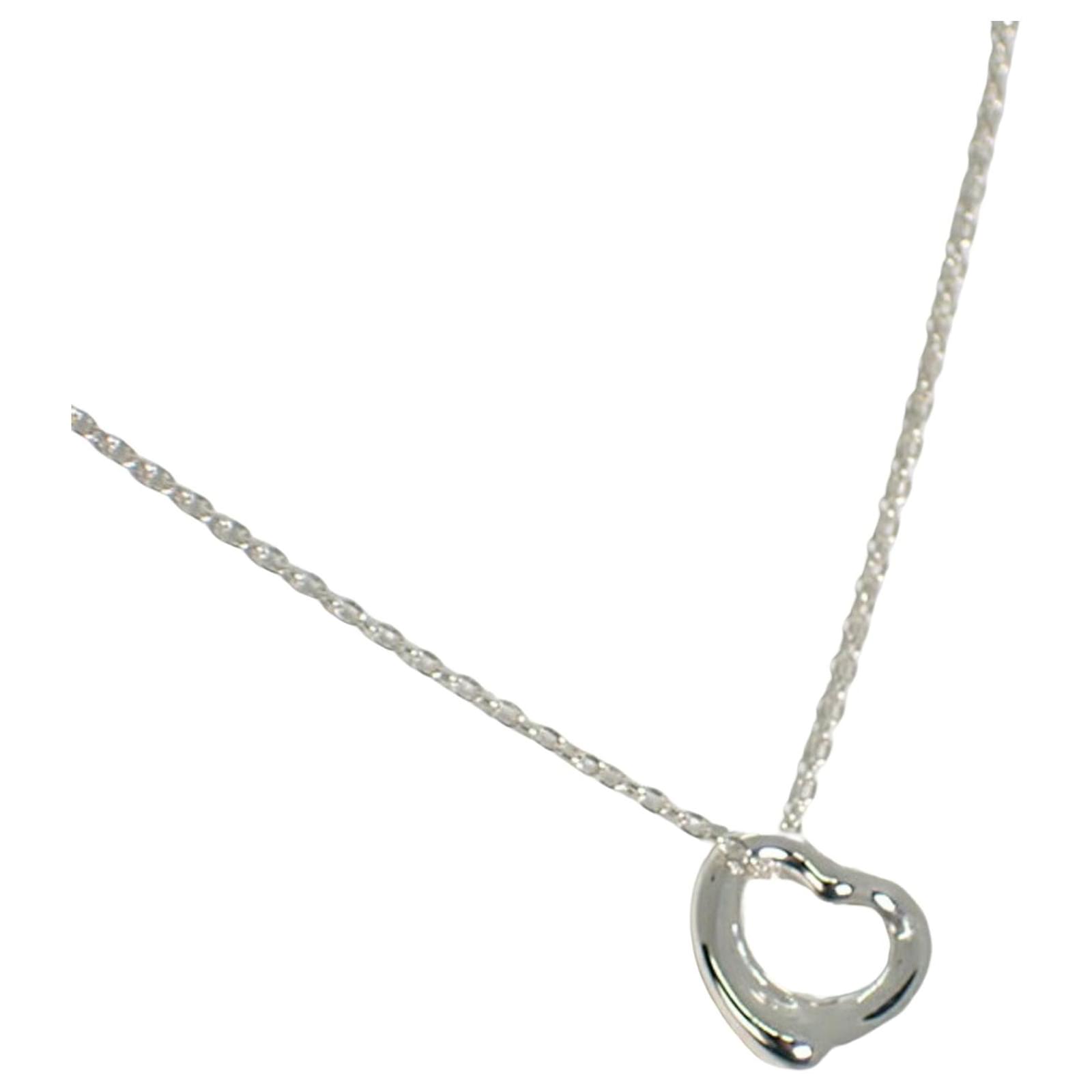 Tiffany & Co Open Heart Silvery Silver ref.1100816 - Joli Closet