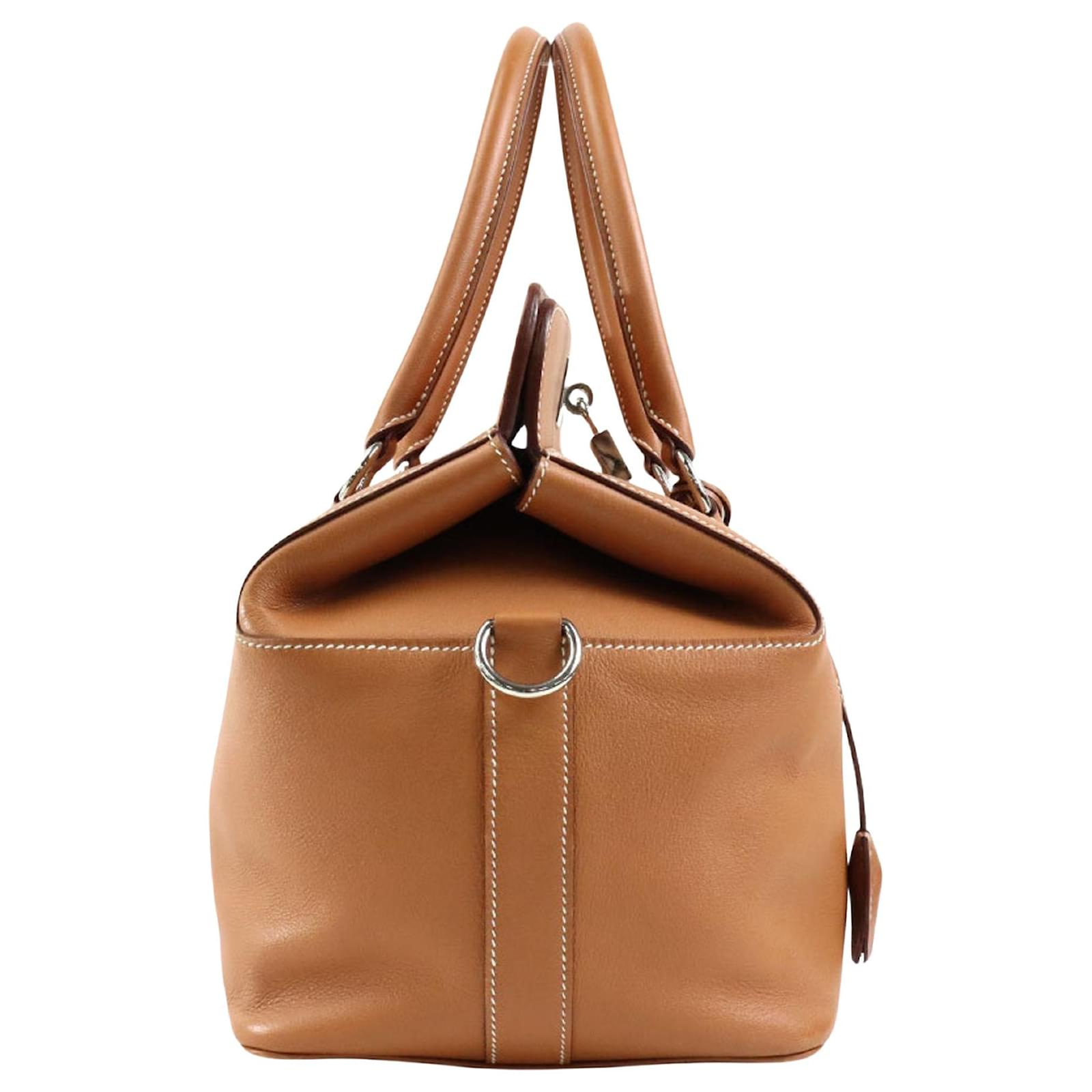 Hermès Hermes Toolbox Brown Leather ref.1102377 - Joli Closet