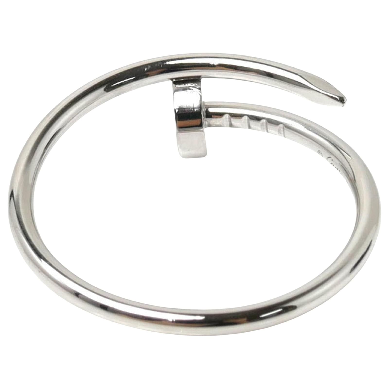 Cartier Juste un clou Or blanc Argenté ref.1103474 - Joli Closet
