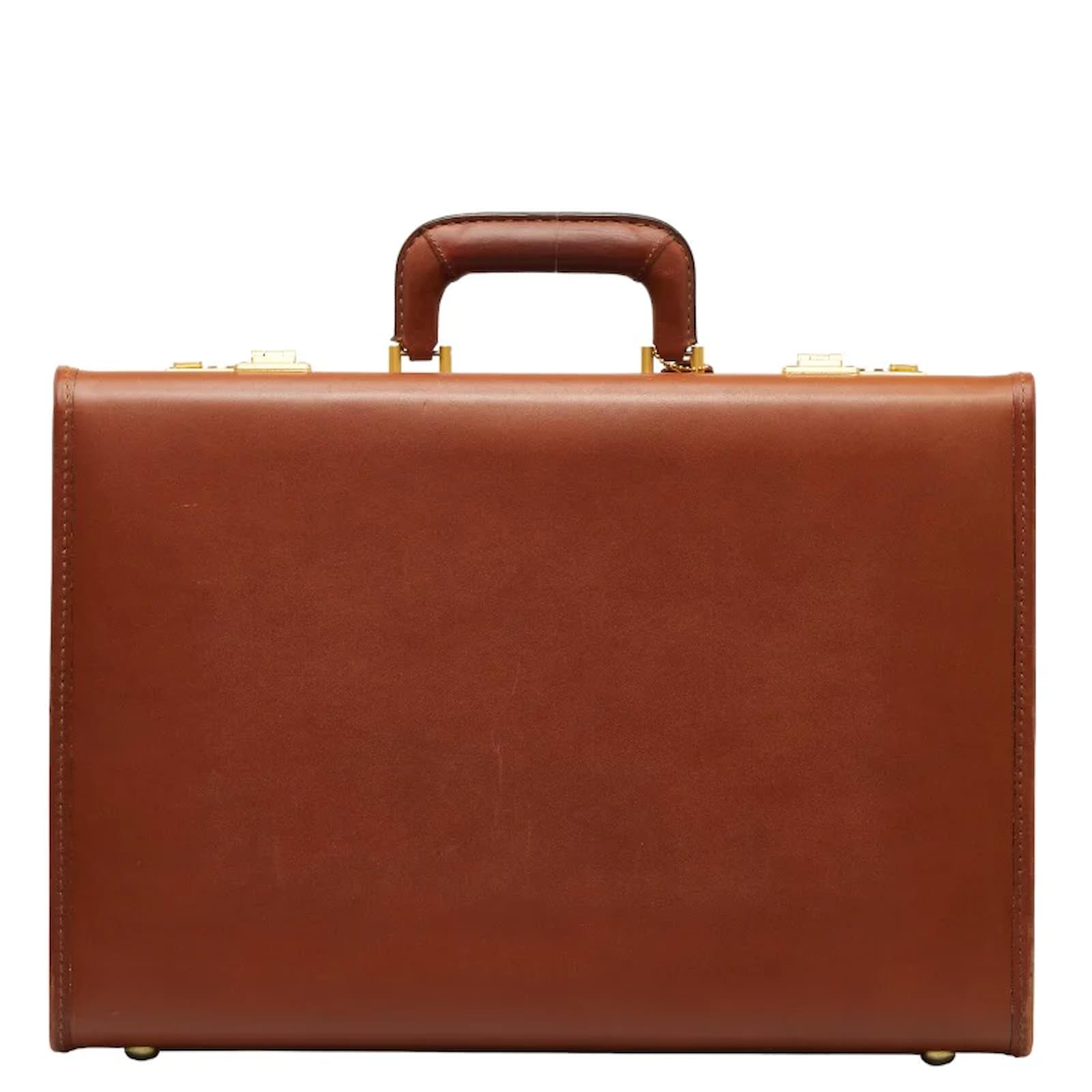 Coach Leather Trunk Case 301 Brown ref.1111207 - Joli Closet