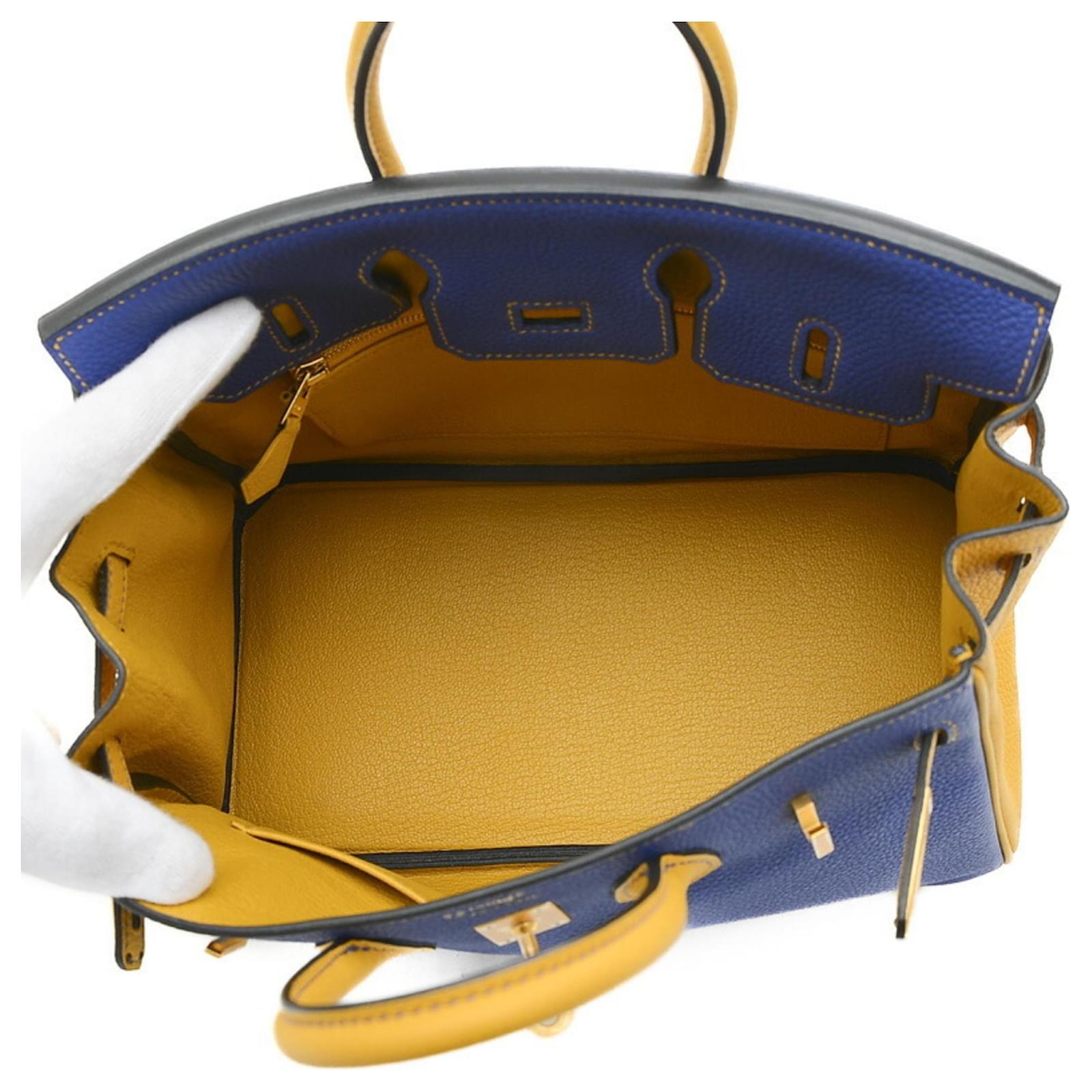 Hermès HERMES BIRKIN 25 Multiple colors Leather ref.1116746 - Joli Closet