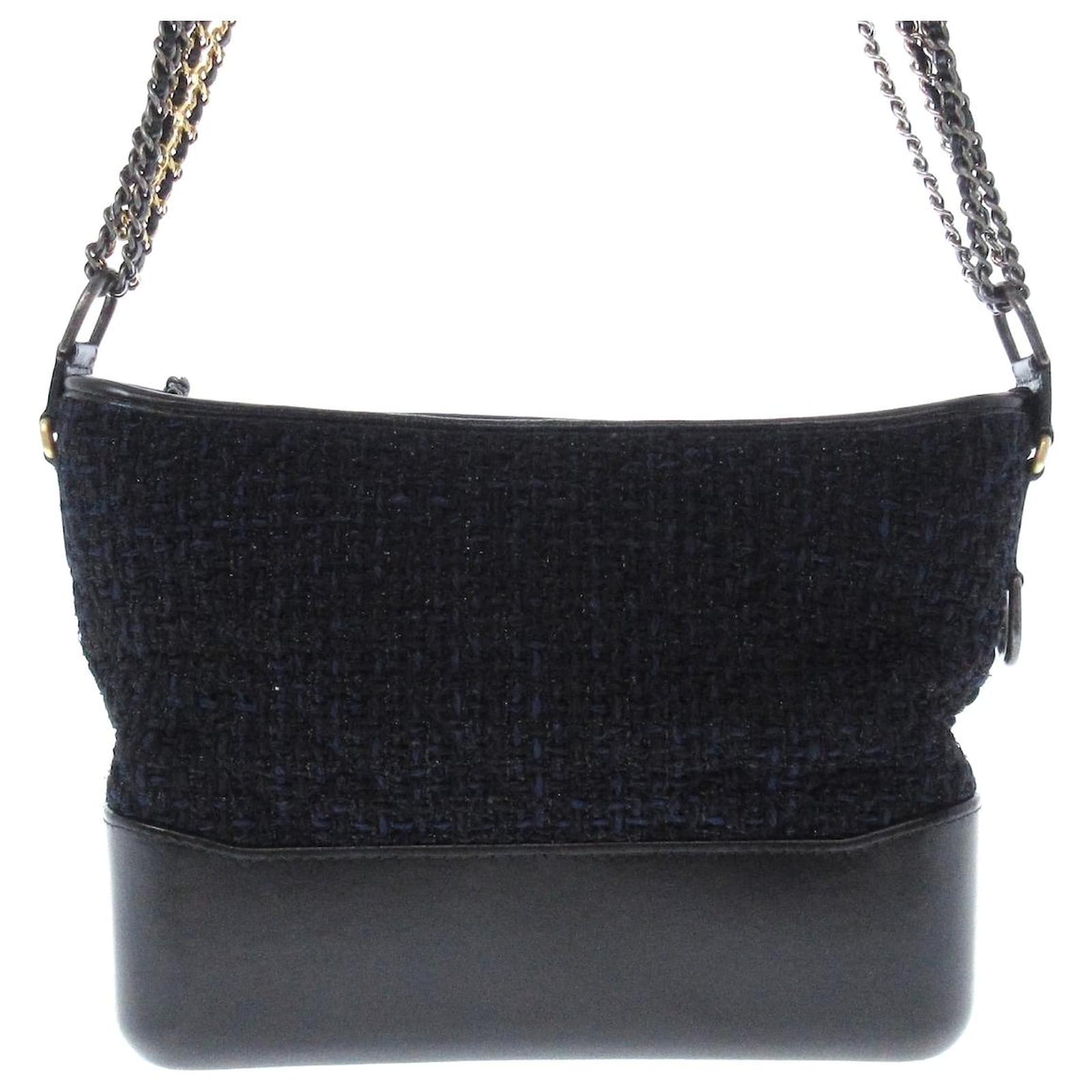 Chanel Gabrielle Black Tweed ref.1120060 - Joli Closet