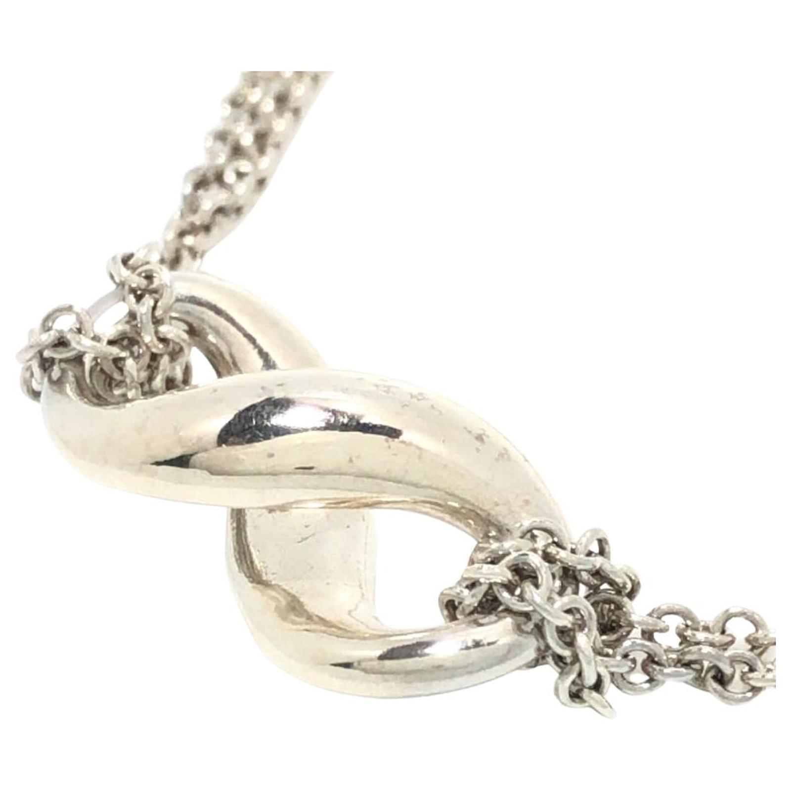 Tiffany & Co Figure eight Silvery Silver ref.1120075 - Joli Closet