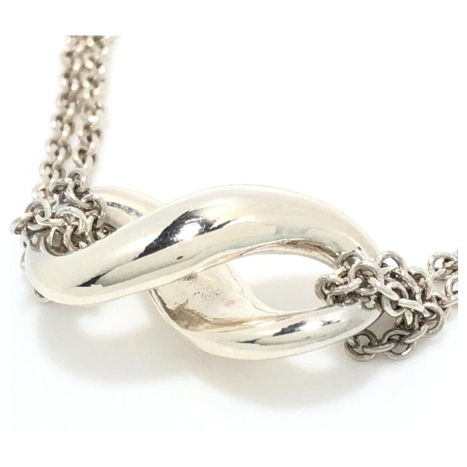 Tiffany & Co Figure eight Silvery Silver ref.1120075 - Joli Closet