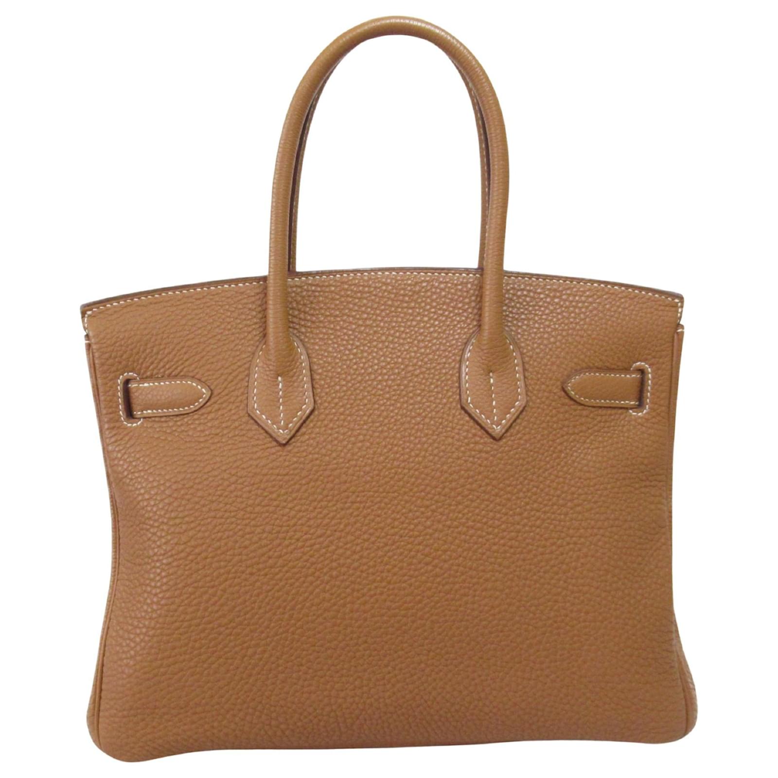 Hermès HERMES BIRKIN 30 Brown Leather ref.1126814 - Joli Closet