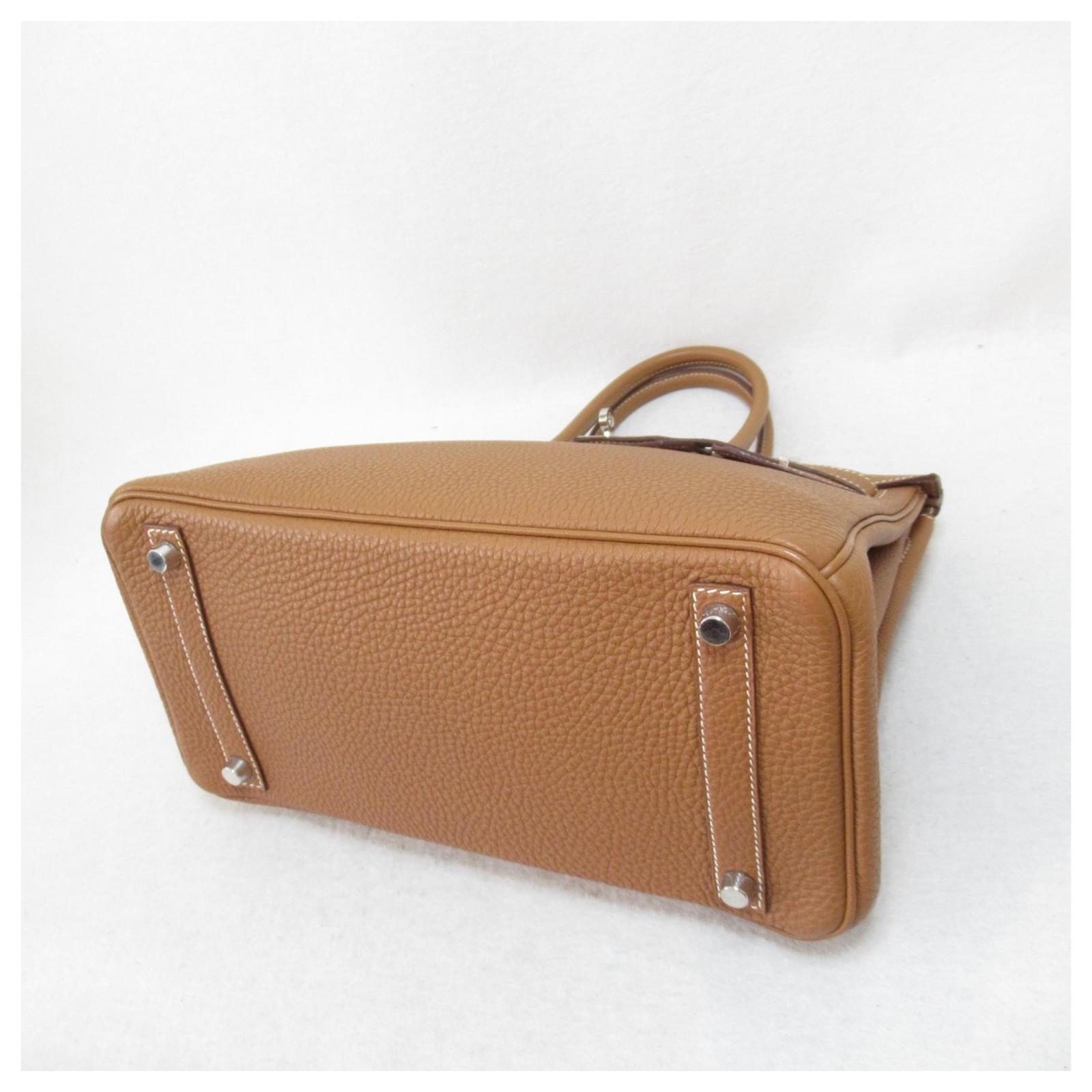 Hermès HERMES BIRKIN 30 Brown Leather ref.1126814 - Joli Closet