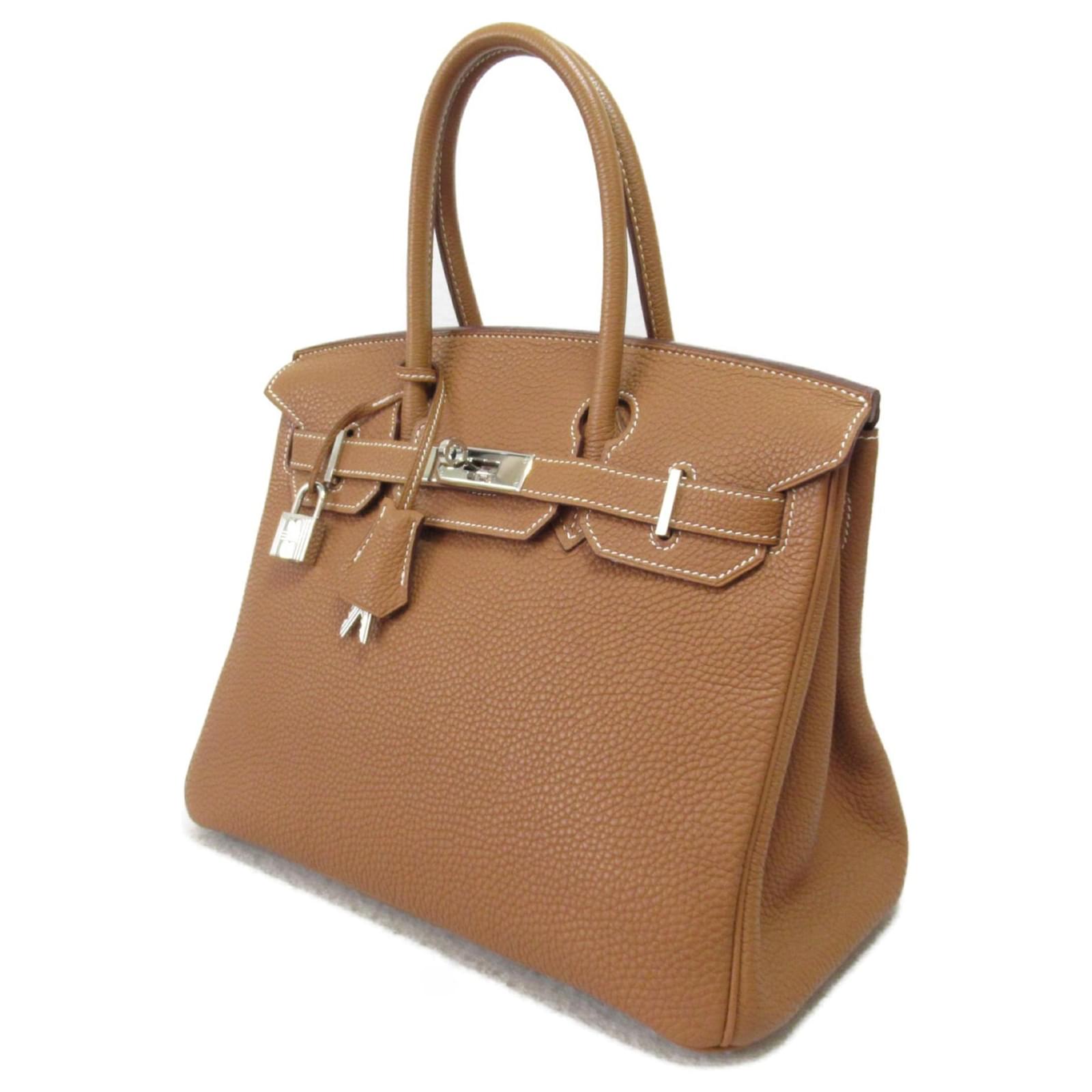 Hermès HERMES BIRKIN 30 Brown Leather ref.1126814 - Joli Closet