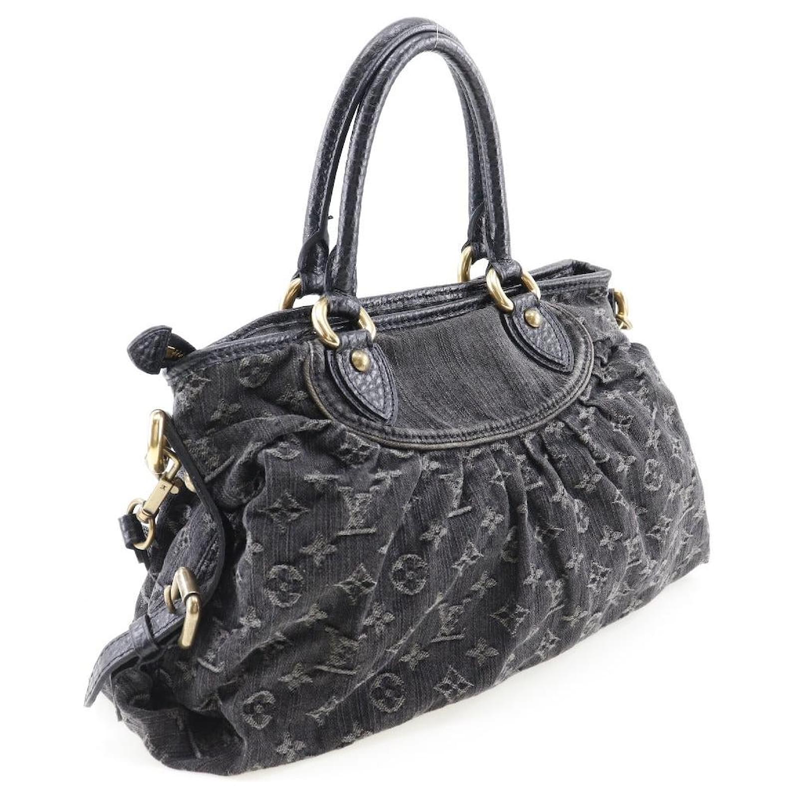 Louis Vuitton Neo Cabby Black Denim ref.1130275 - Joli Closet
